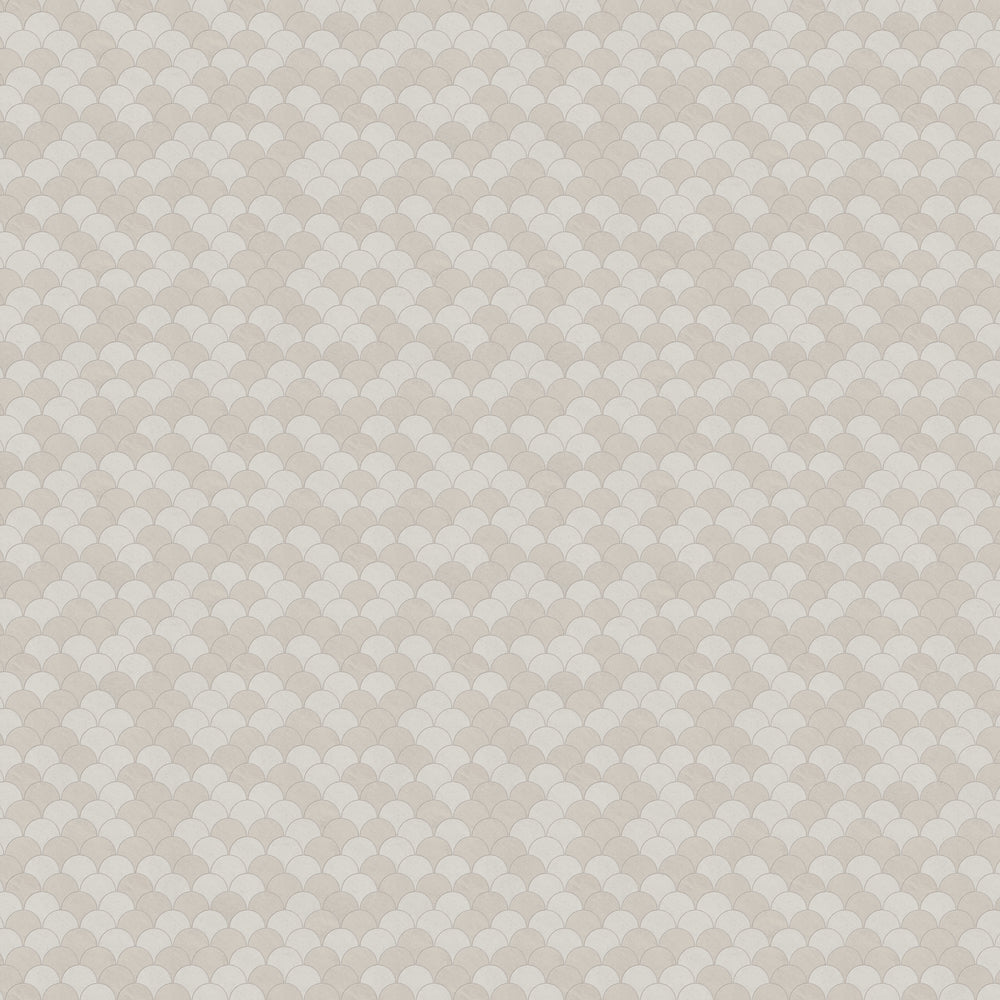 Shea 13.7x14.5 Matte Porcelain Wave Mosaic Tile in Warm Blend