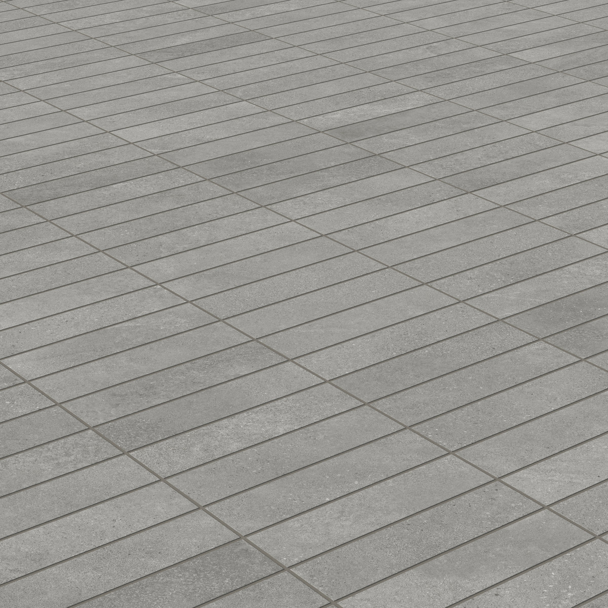 Shea 3x12 Matte Porcelain Tile in Smoke