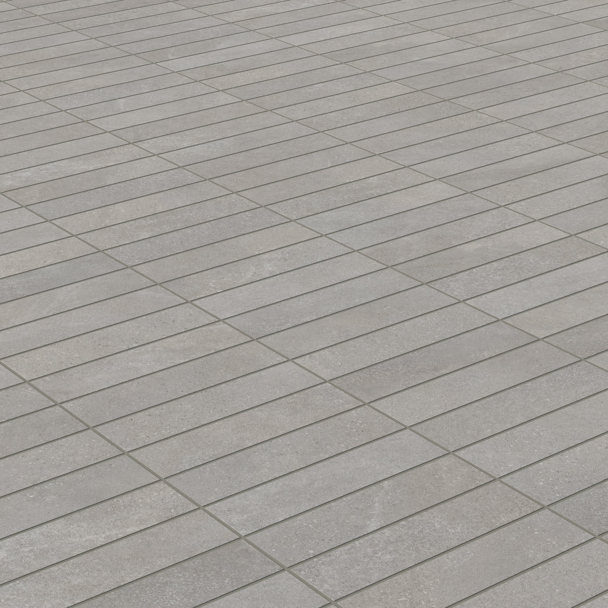 Shea 3x12 Matte Porcelain Tile in Stone