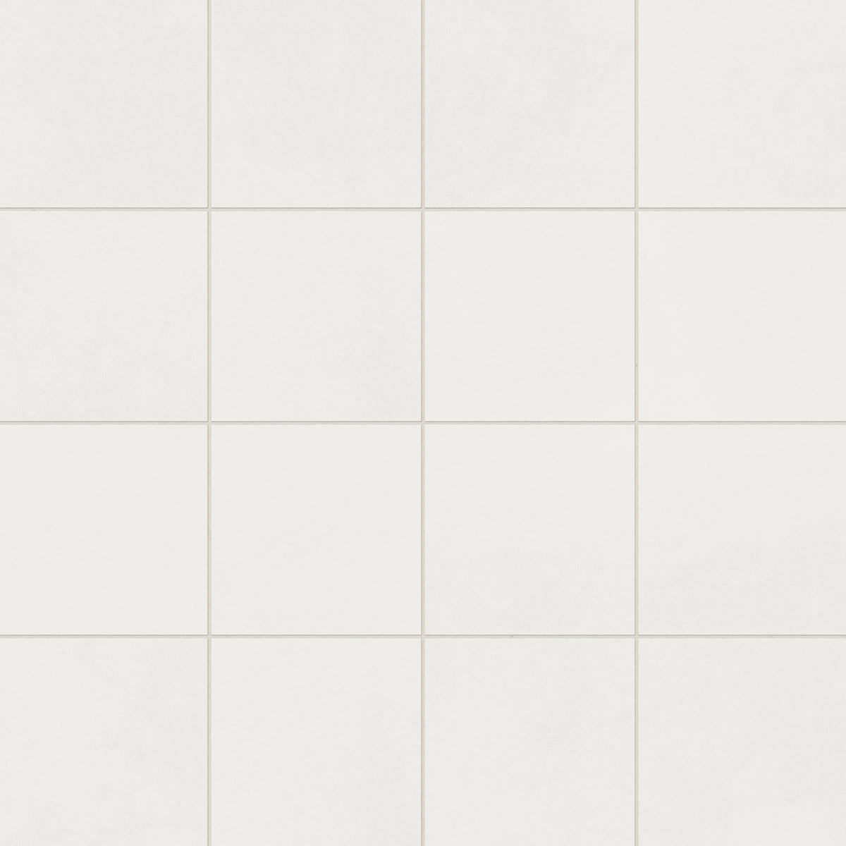 Palmer 12x12 Matte Porcelain Tile in White