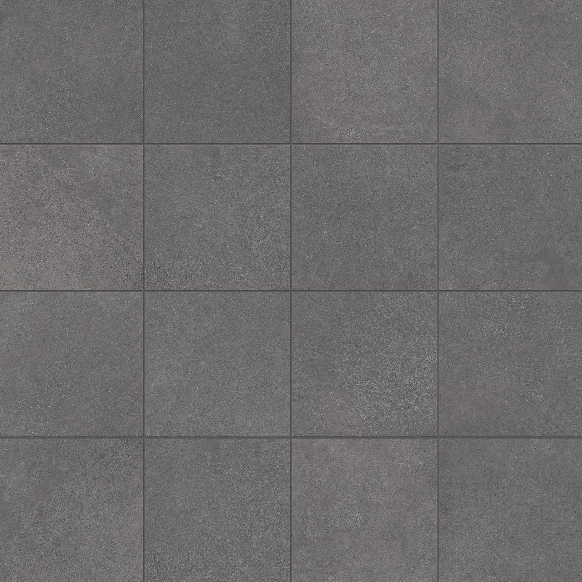 Palmer 12x12 Matte Porcelain Tile in Nero