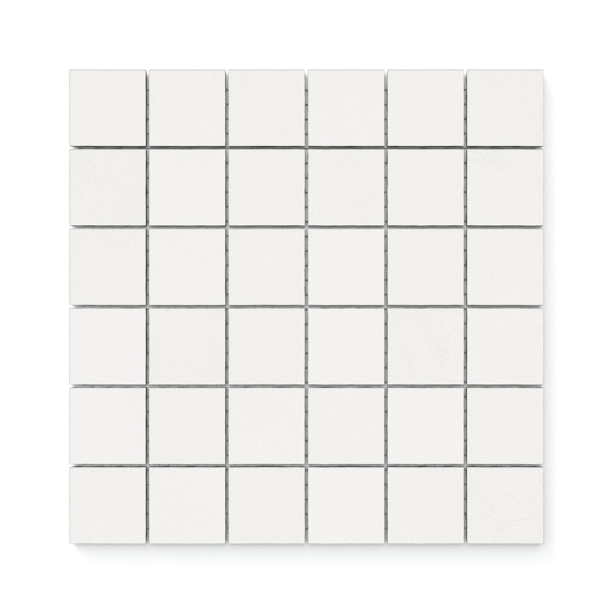 Palmer 2x2 Matte Porcelain Mosaic Tile in White