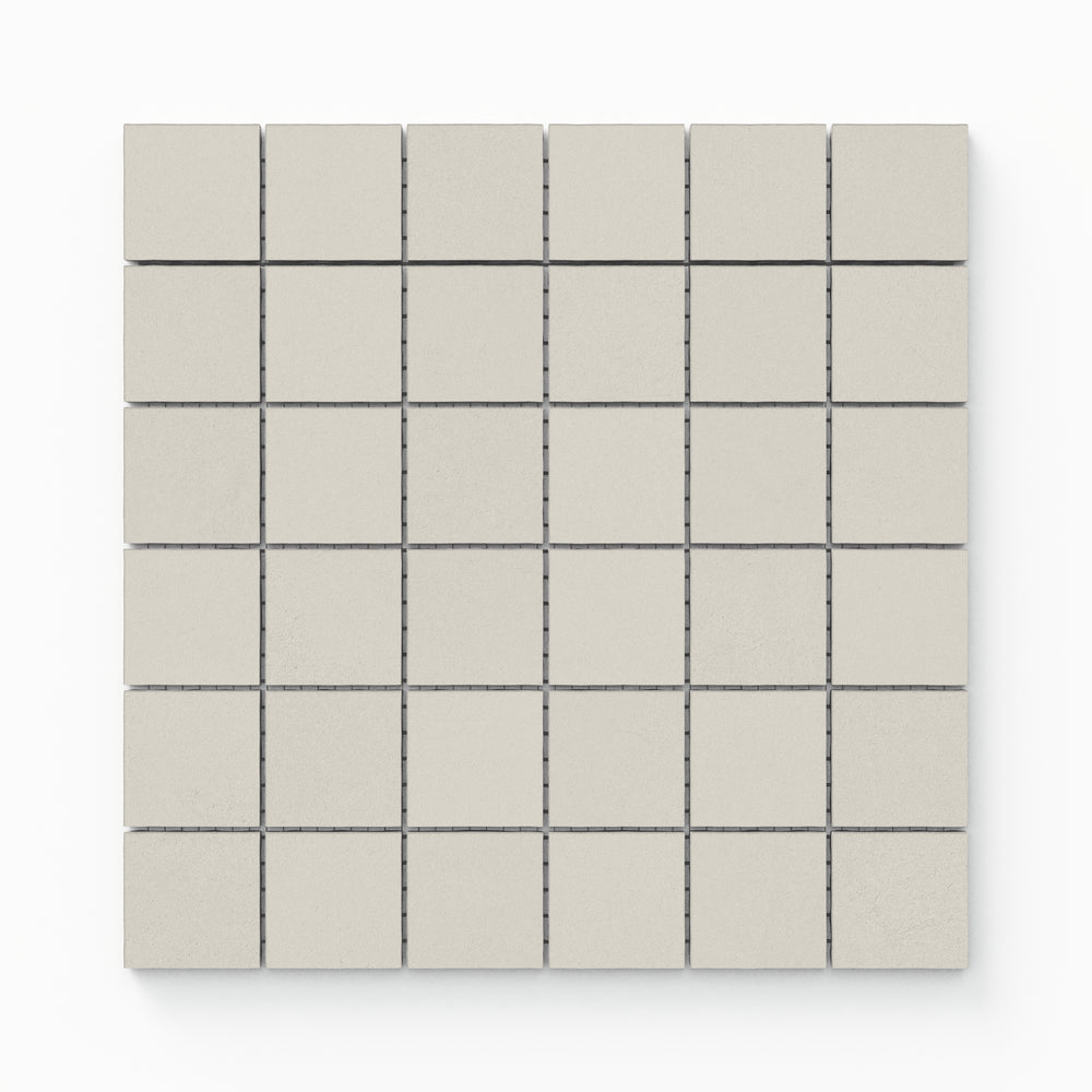 Palmer 2x2 Matte Porcelain Mosaic Tile in White