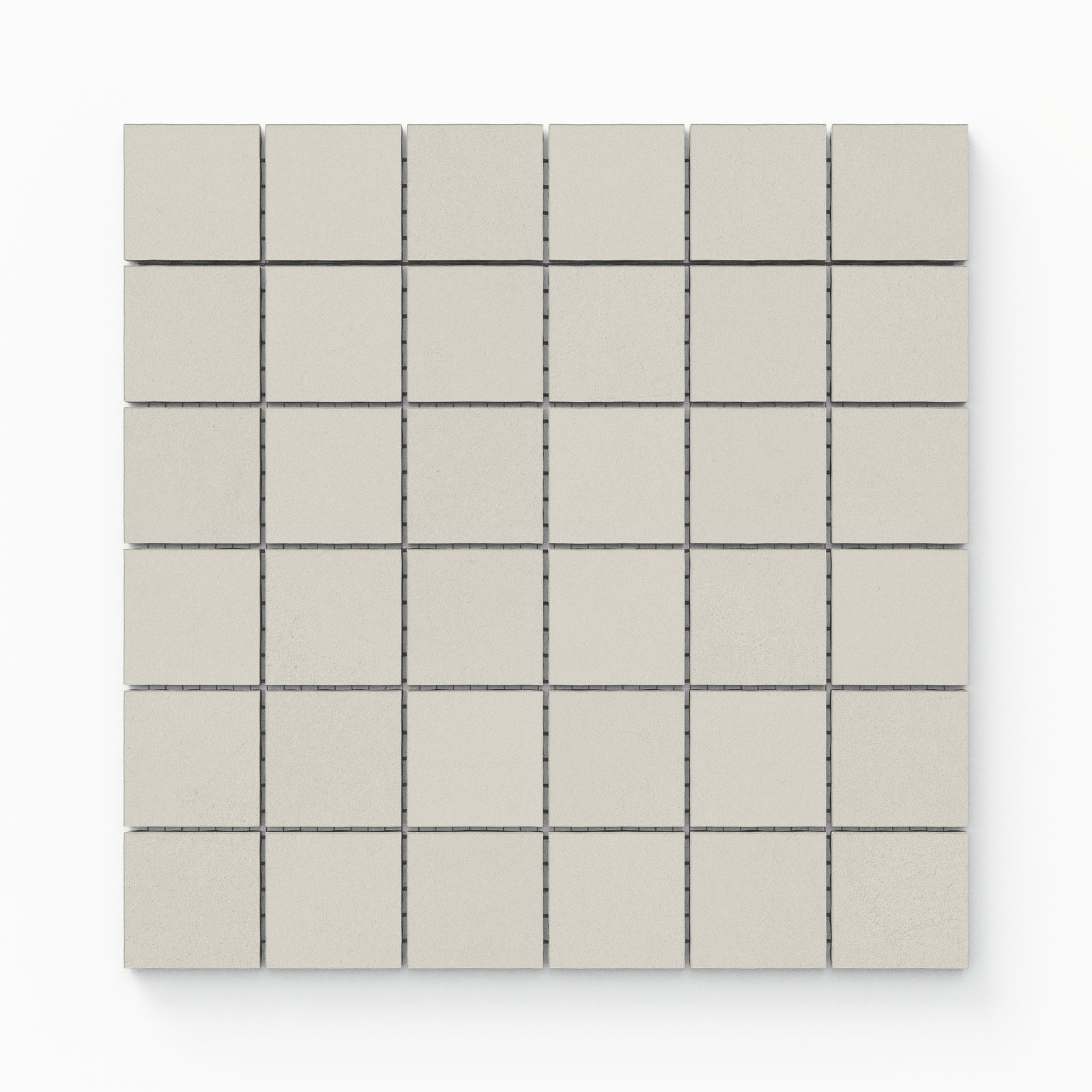 Palmer 2x2 Matte Porcelain Mosaic Tile in White
