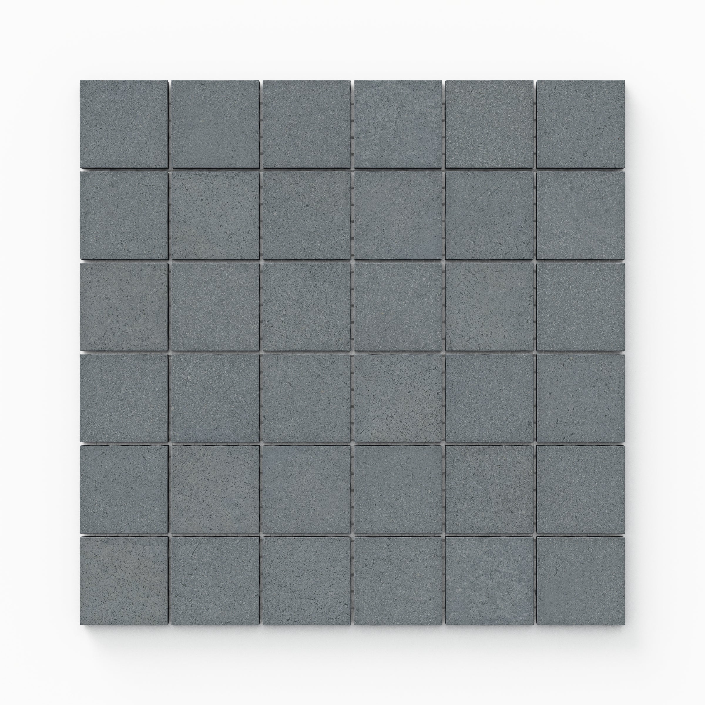 Palmer 2x2 Matte Porcelain Mosaic Tile in Ocean Blue