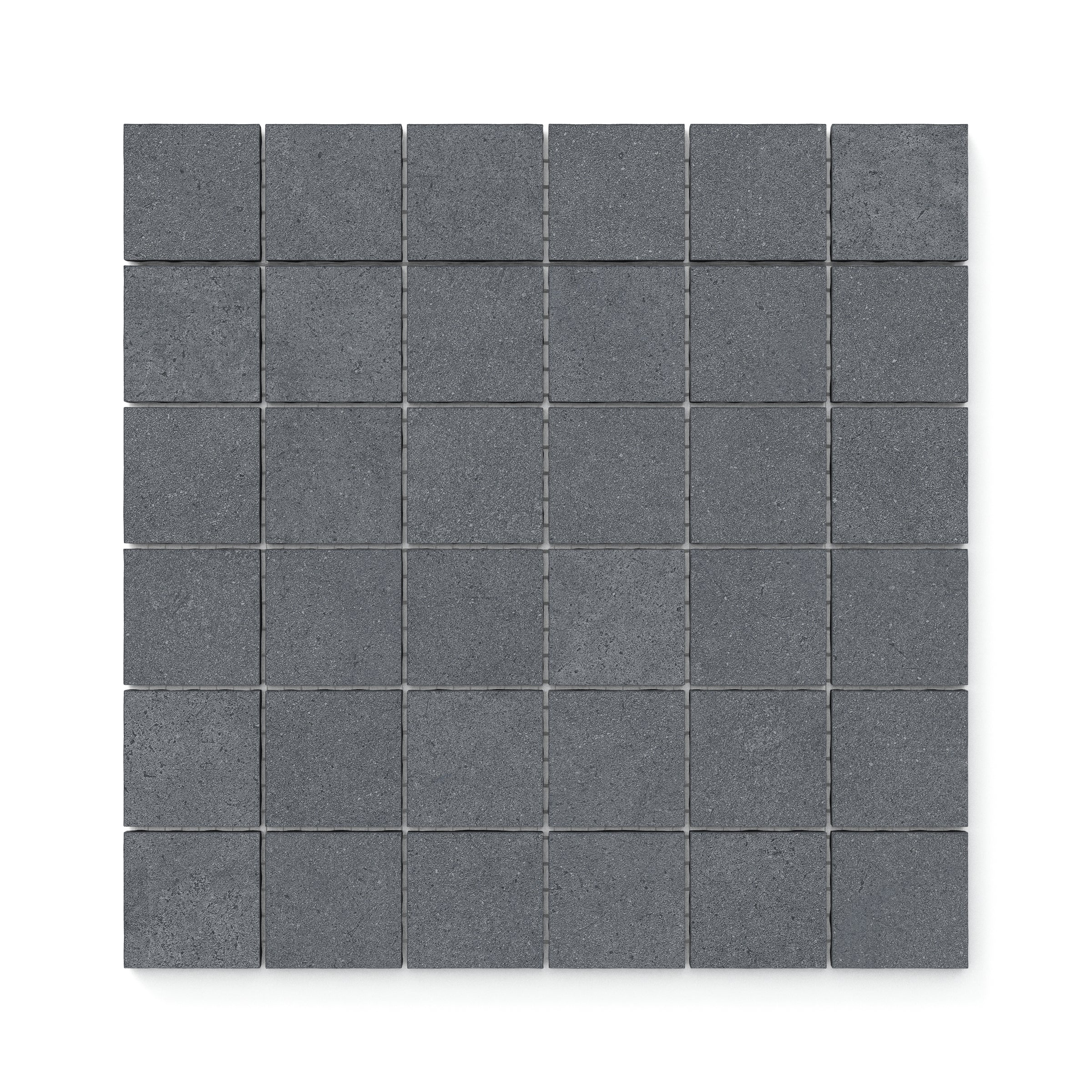 Palmer 2x2 Matte Porcelain Mosaic Tile in Blue