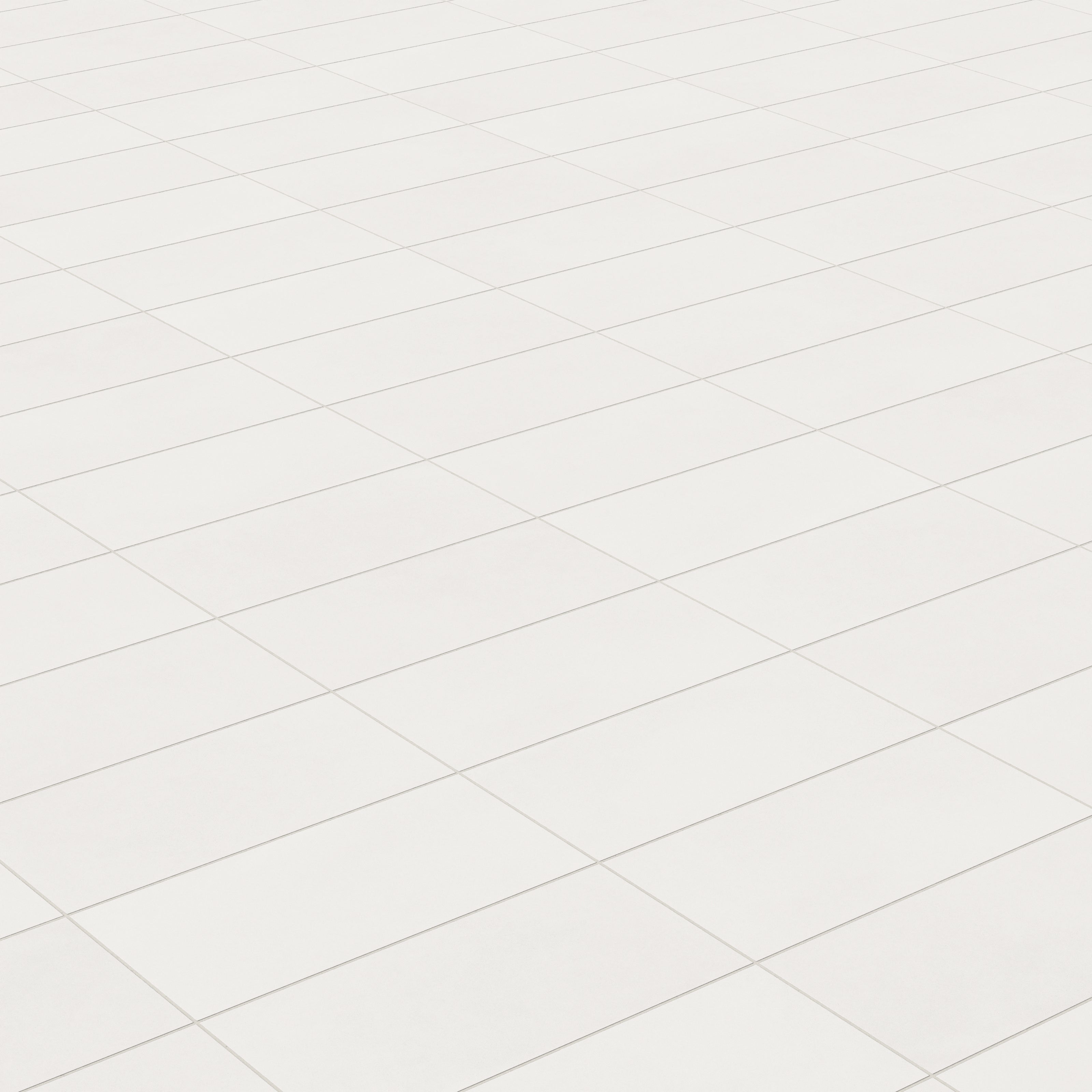 Palmer 12x24 Matte Porcelain Tile in White