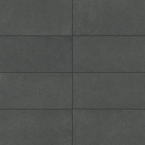 Palmer 12x24 Matte Porcelain Tile in Nero