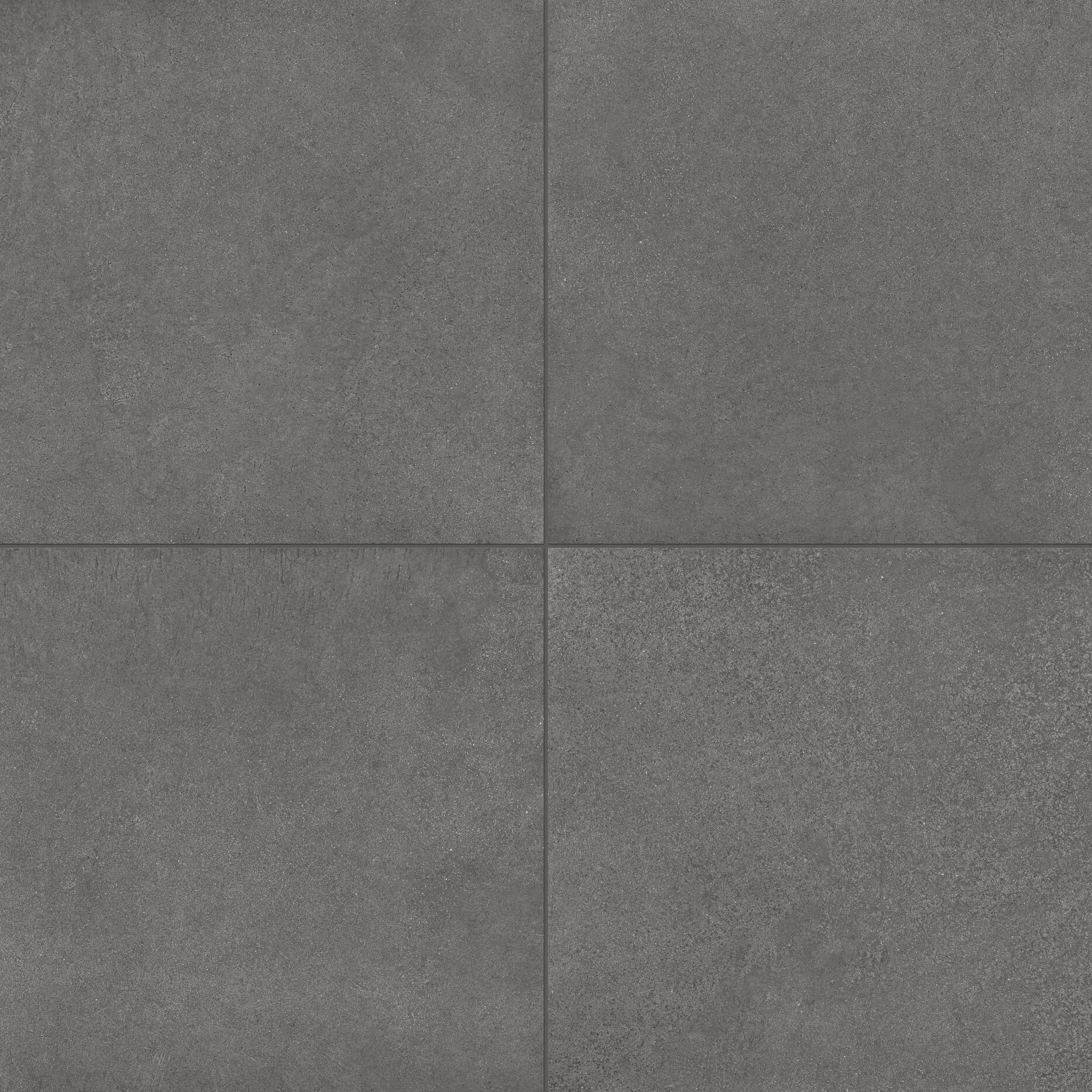 Palmer 24x24 Matte Porcelain Tile in Nero