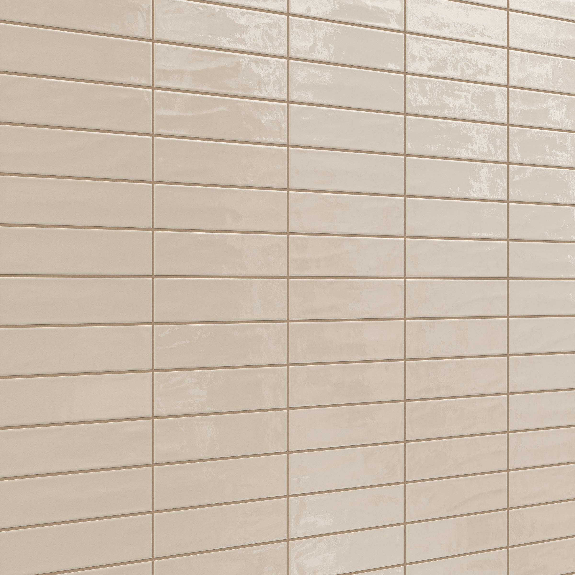 Palmer 3x12 Glossy Porcelain Tile in Sand