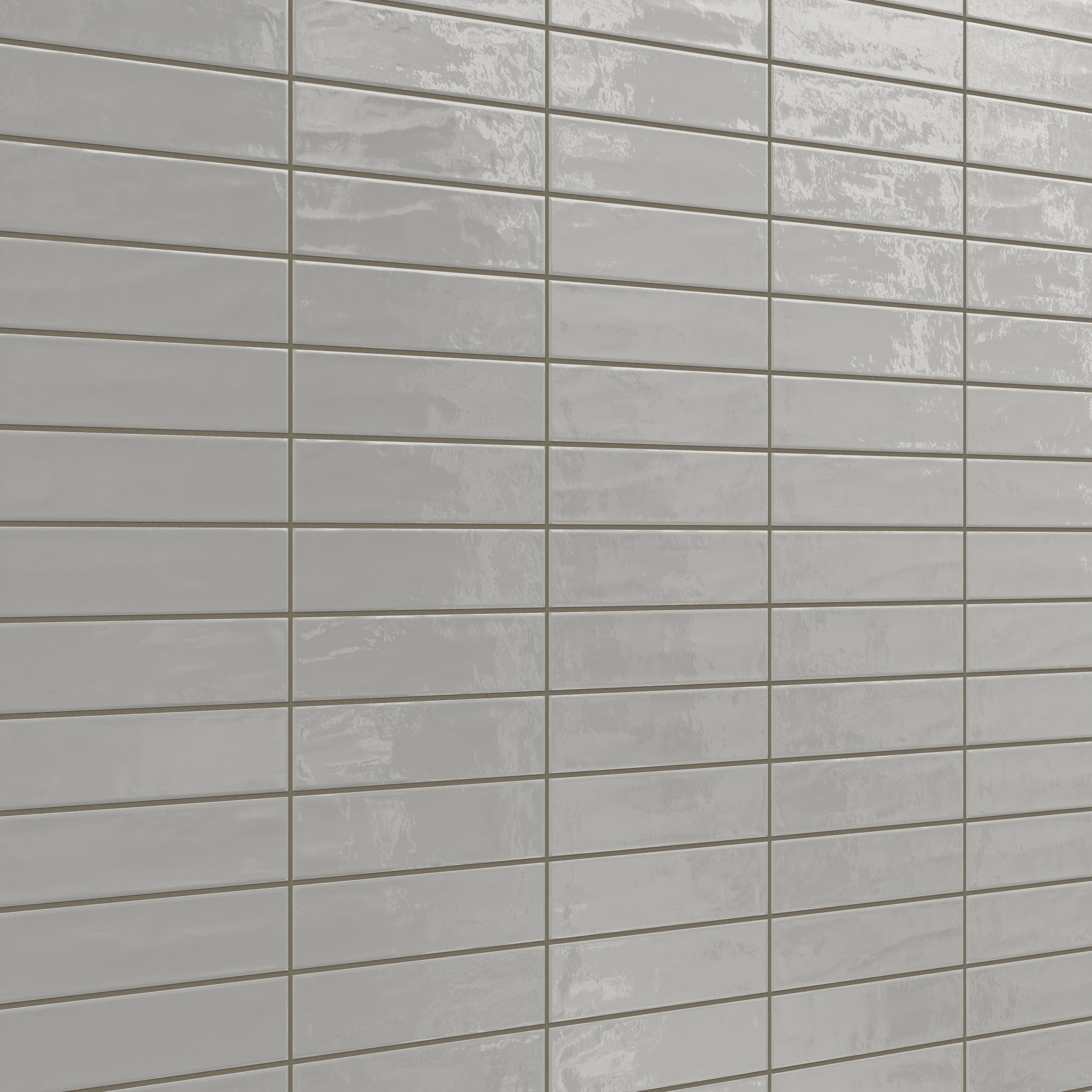 Palmer 3x12 Glossy Porcelain Tile in Smoke