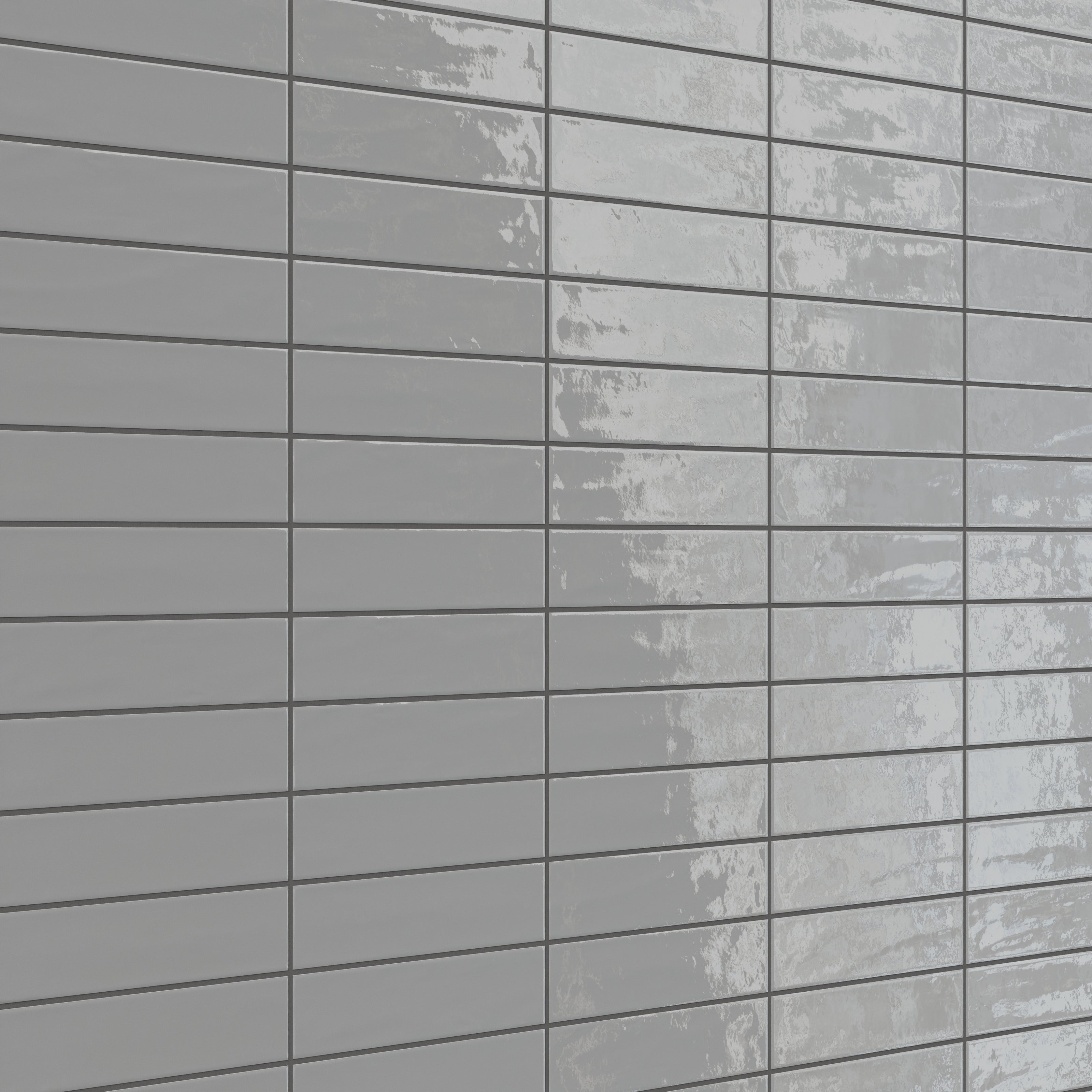 Palmer 3x12 Glossy Porcelain Tile in Storm