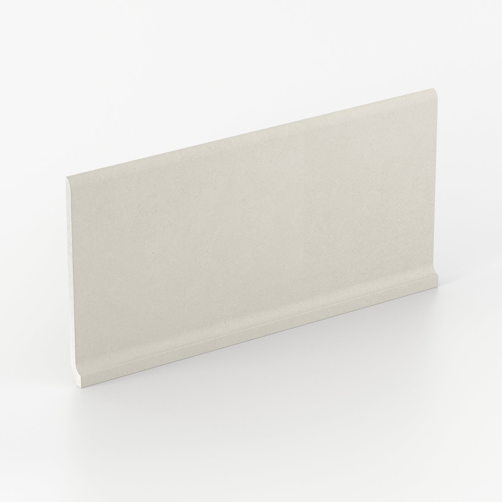Palmer 6x12 Matte Porcelain Cove Base Tile in White