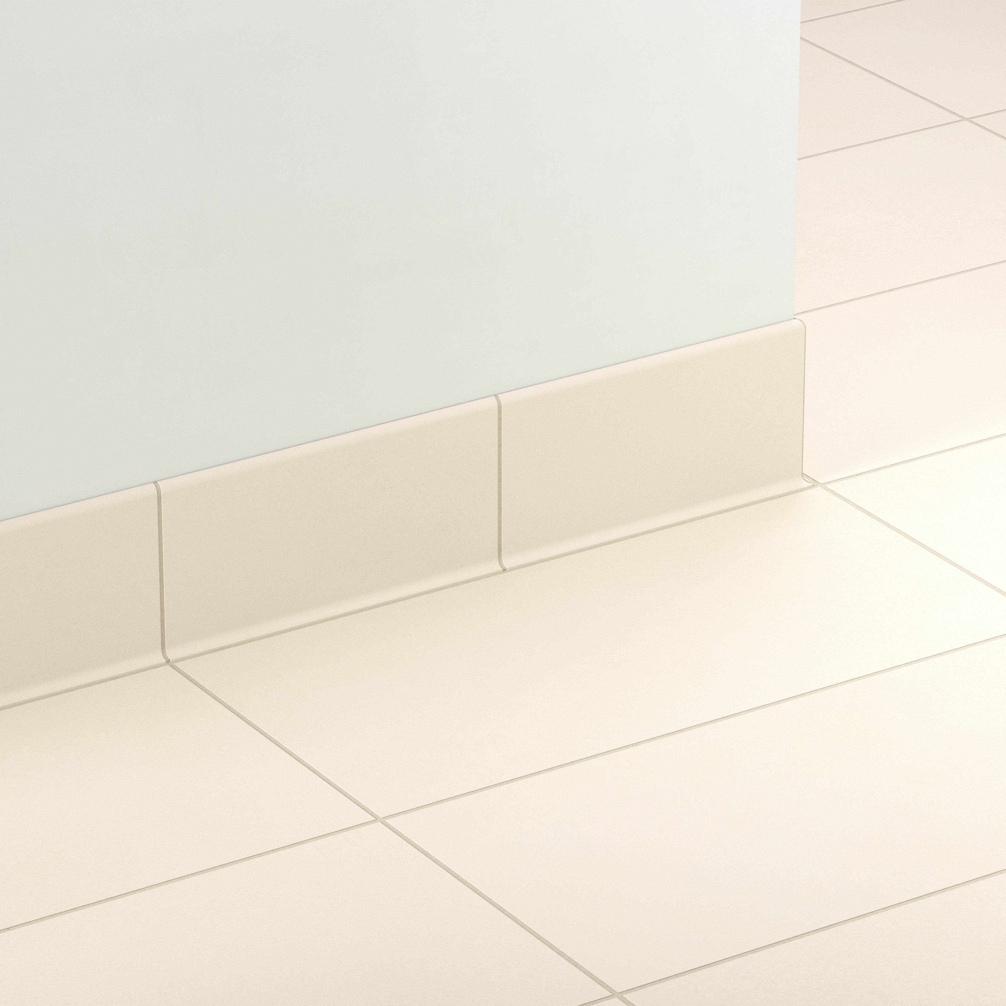 Palmer 6x12 Matte Porcelain Cove Base Tile in Natural