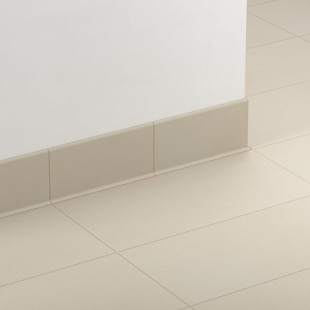 Palmer 6x12 Matte Porcelain Cove Base Tile in Natural