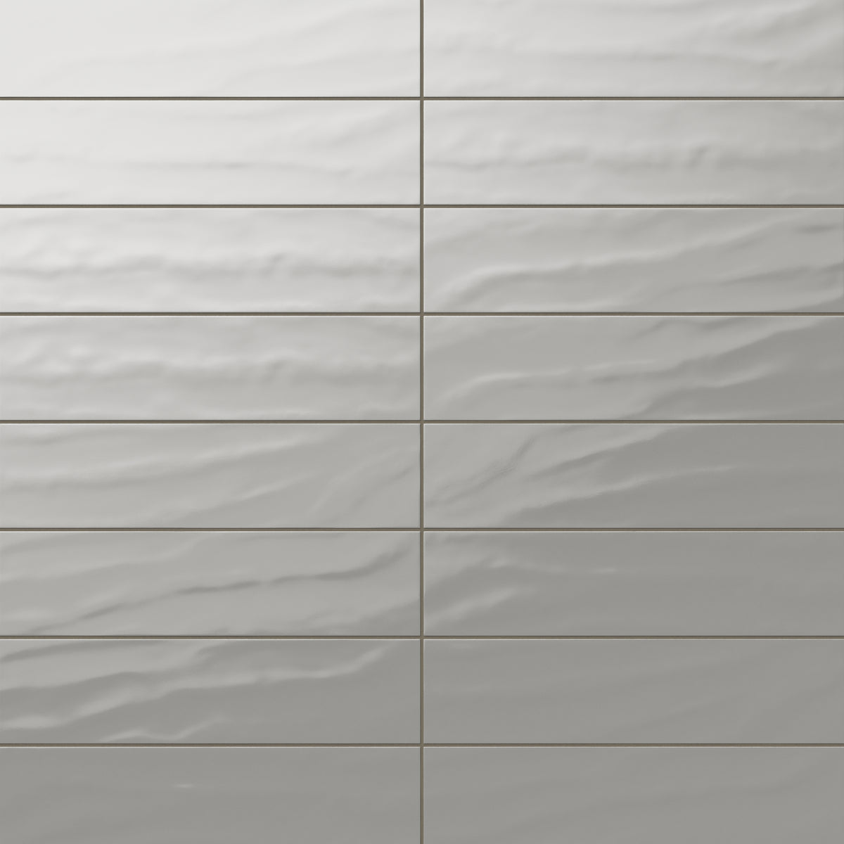 Palmer 6x24 Glossy Porcelain Tile in Smoke