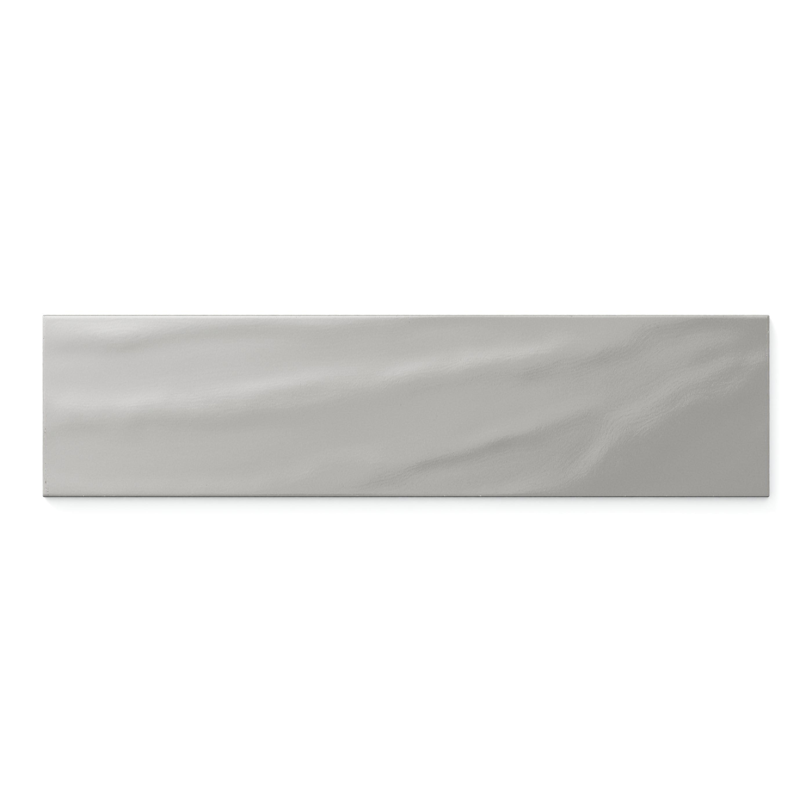 Palmer 6x24 Glossy Porcelain Tile in Smoke