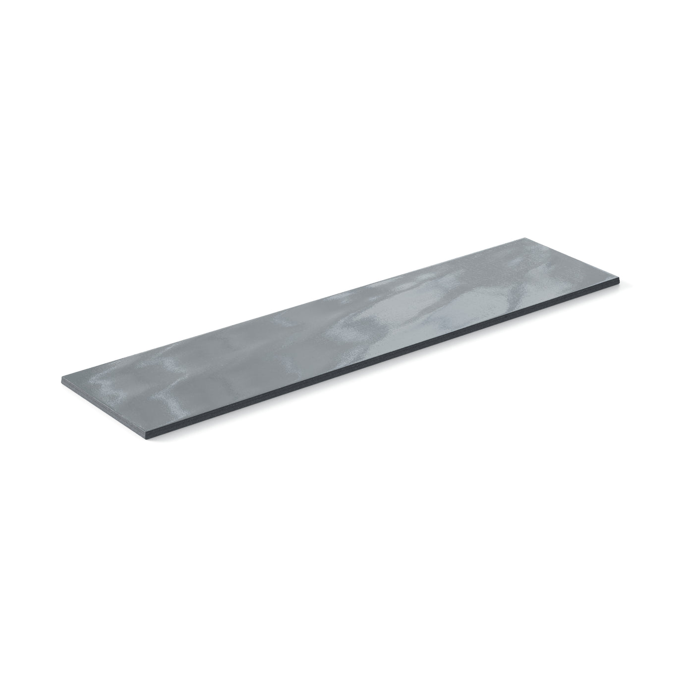 Palmer 6x24 Glossy Porcelain Tile in Blue Grey