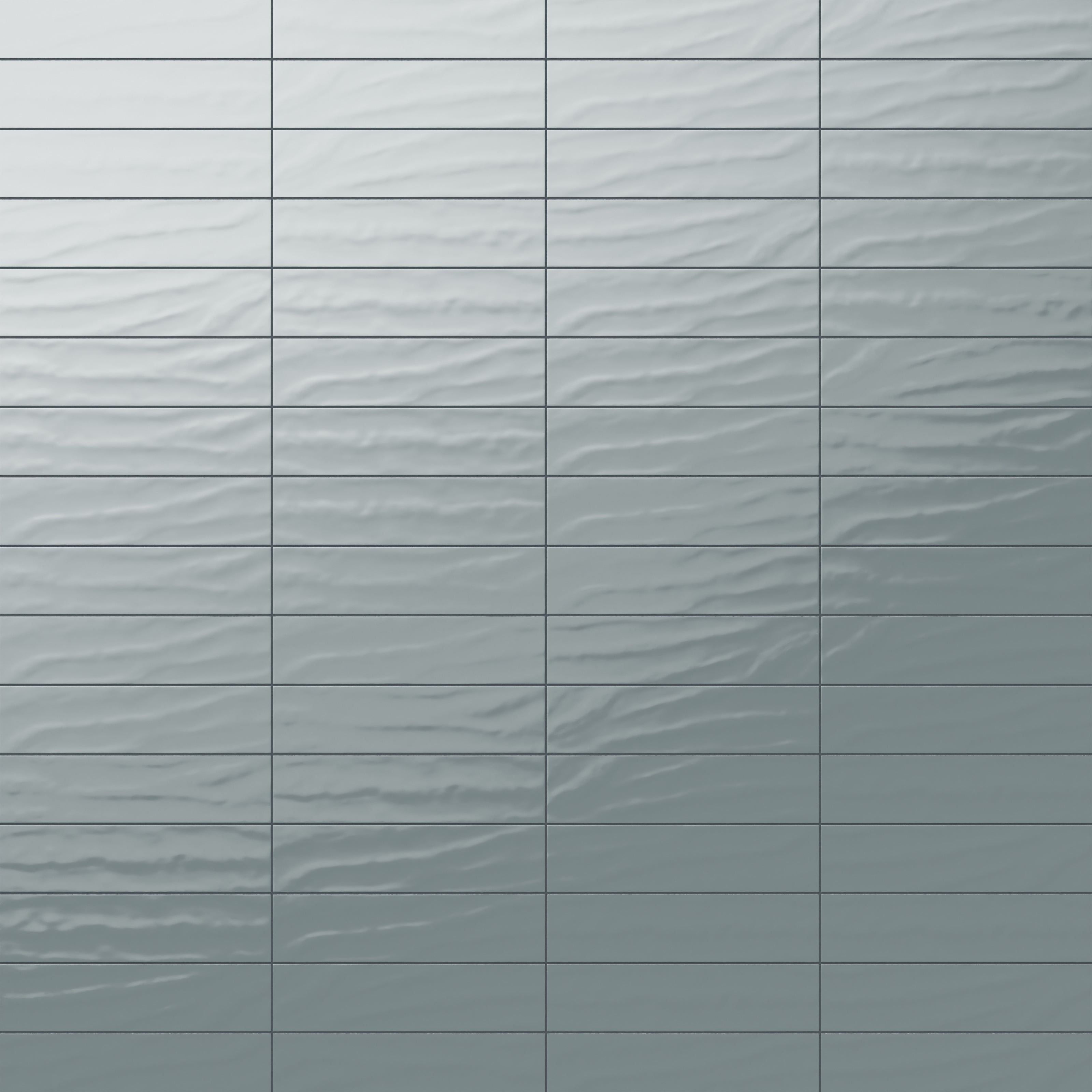 Palmer 6x24 Glossy Porcelain Tile in Eucalyptus