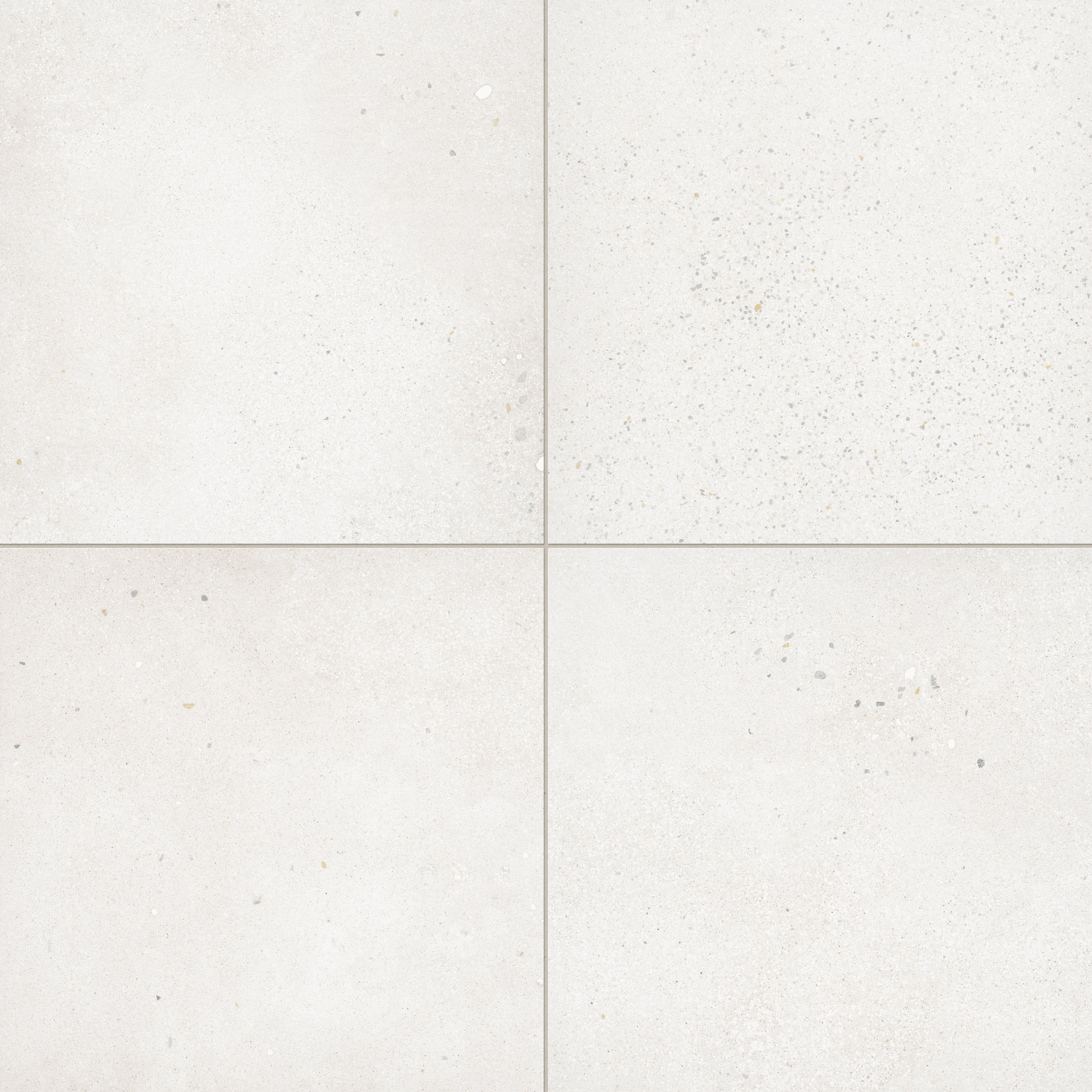 Sloane 24x24 Matte Porcelain Tile in Pearl