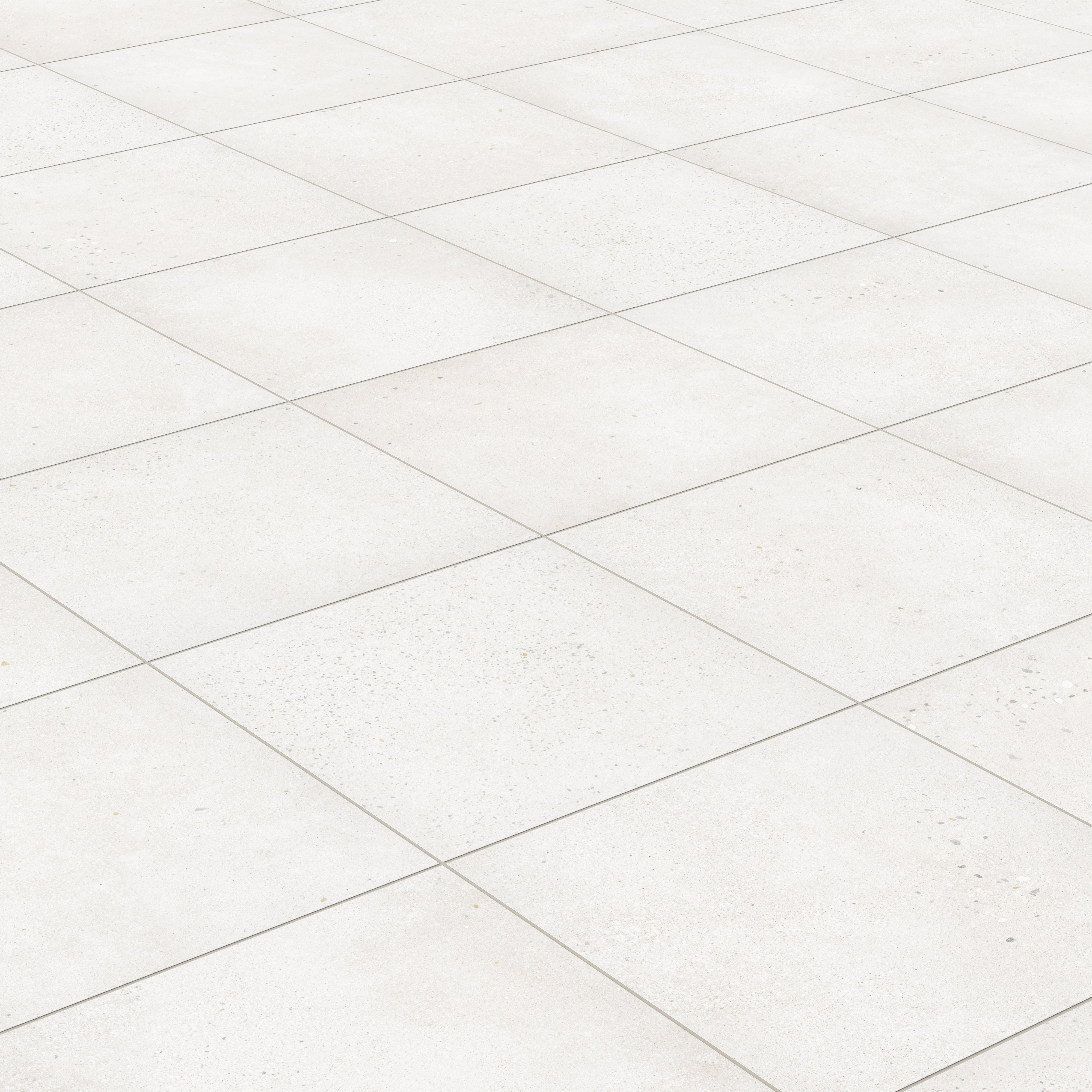 Sloane 24x24 Matte Porcelain Tile in Pearl