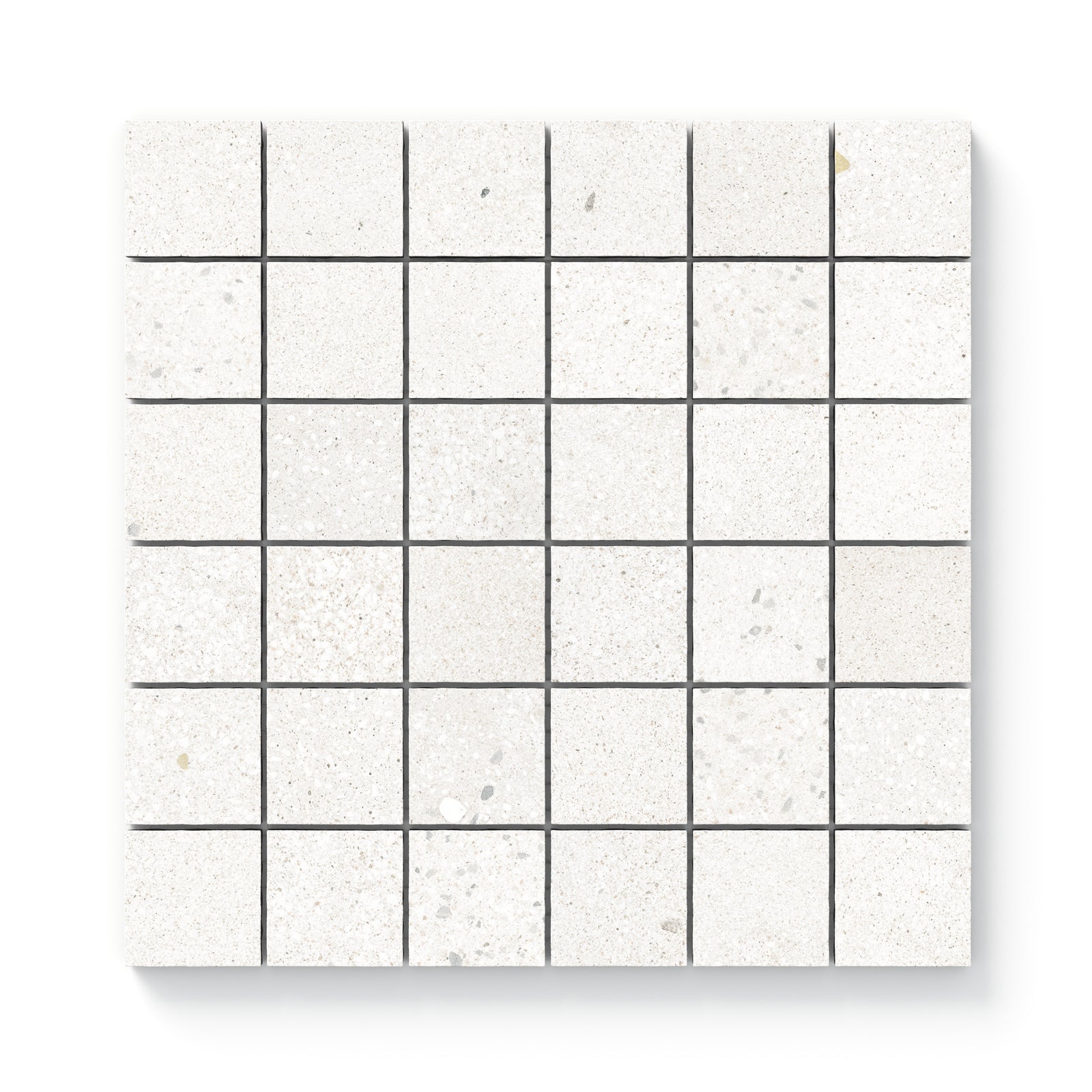 Sloane 2x2 Matte Porcelain Mosaic Tile in Pearl