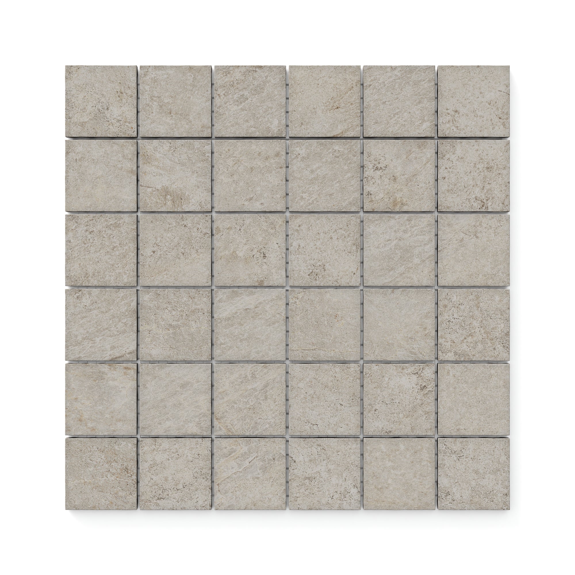 Dawson 2x2 Matte Porcelain Mosaic Tile in Alabaster