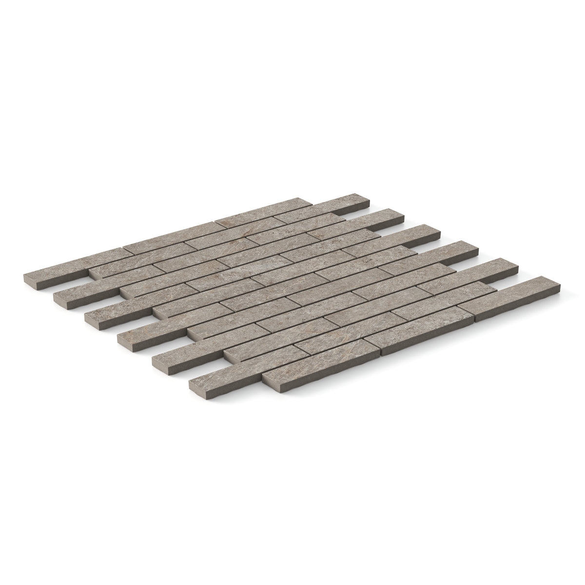 Dawson 1x4 Matte Porcelain Mosaic Tile in Dune