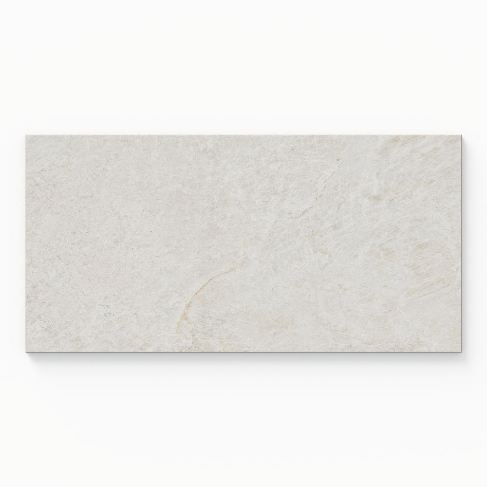 Dawson 12x24 Matte Porcelain Tile in Alabaster