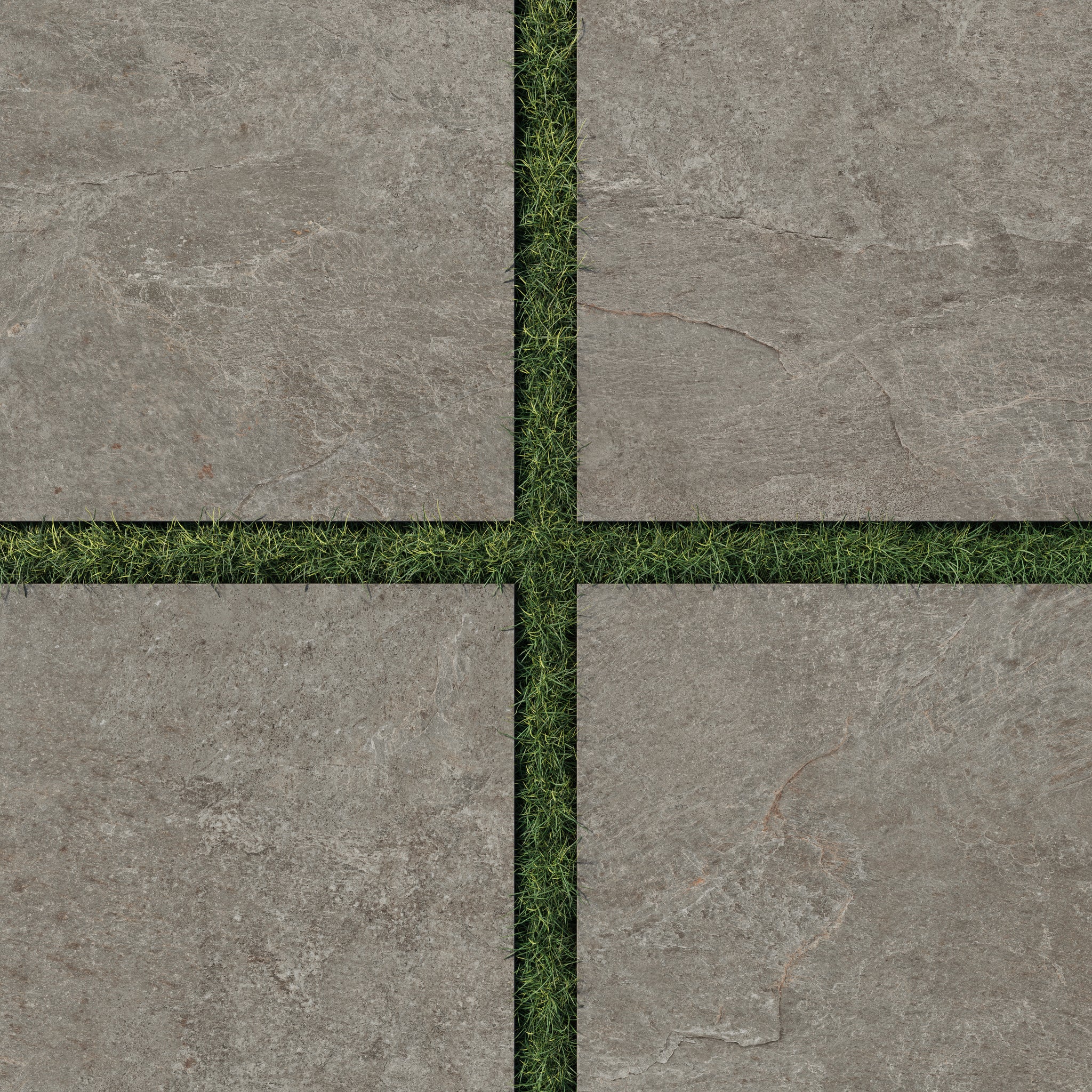 Dawson 24x24 Grip Porcelain 2cm Paver Tile in Ash