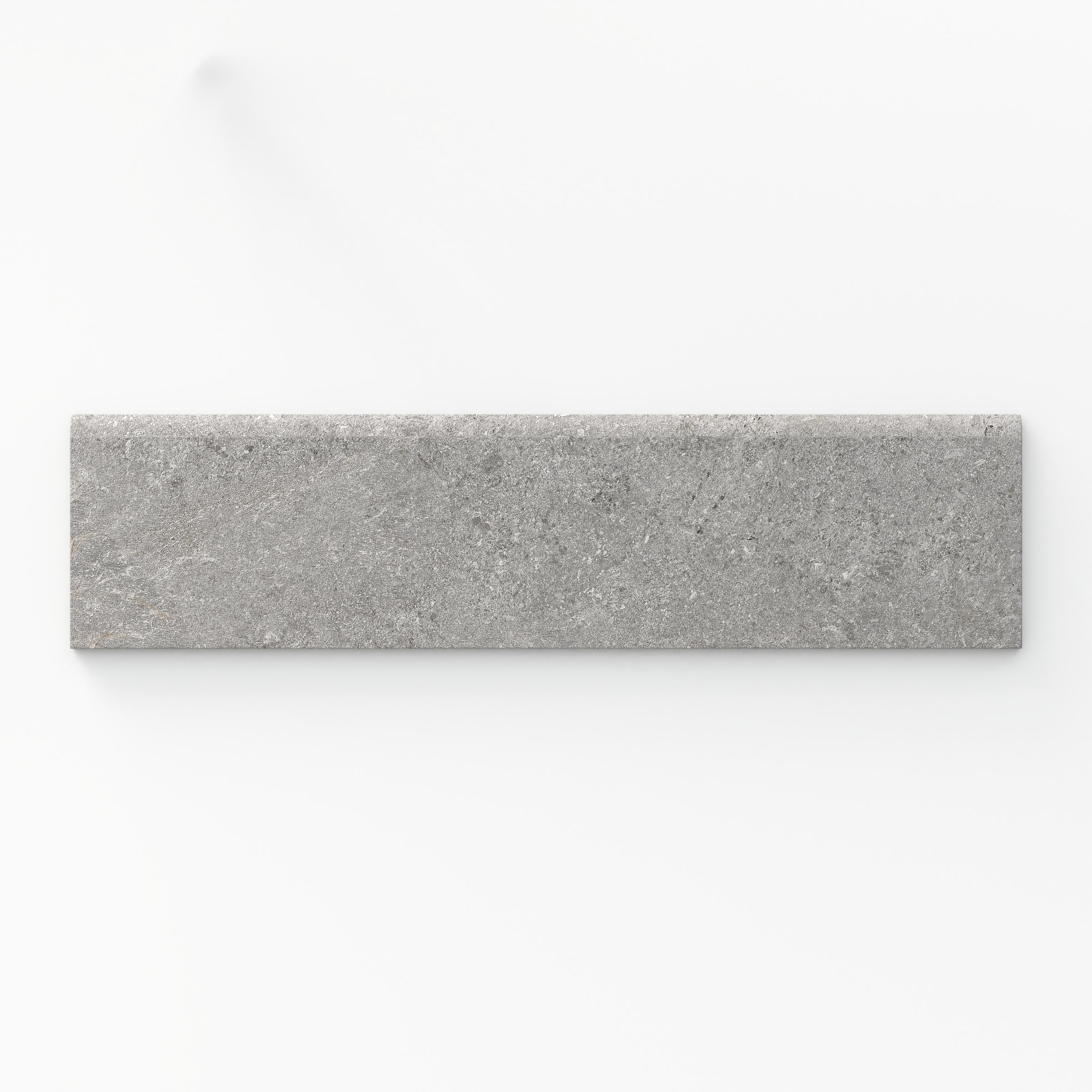 Dawson 3x12 Matte Porcelain Bullnose Tile in Ash