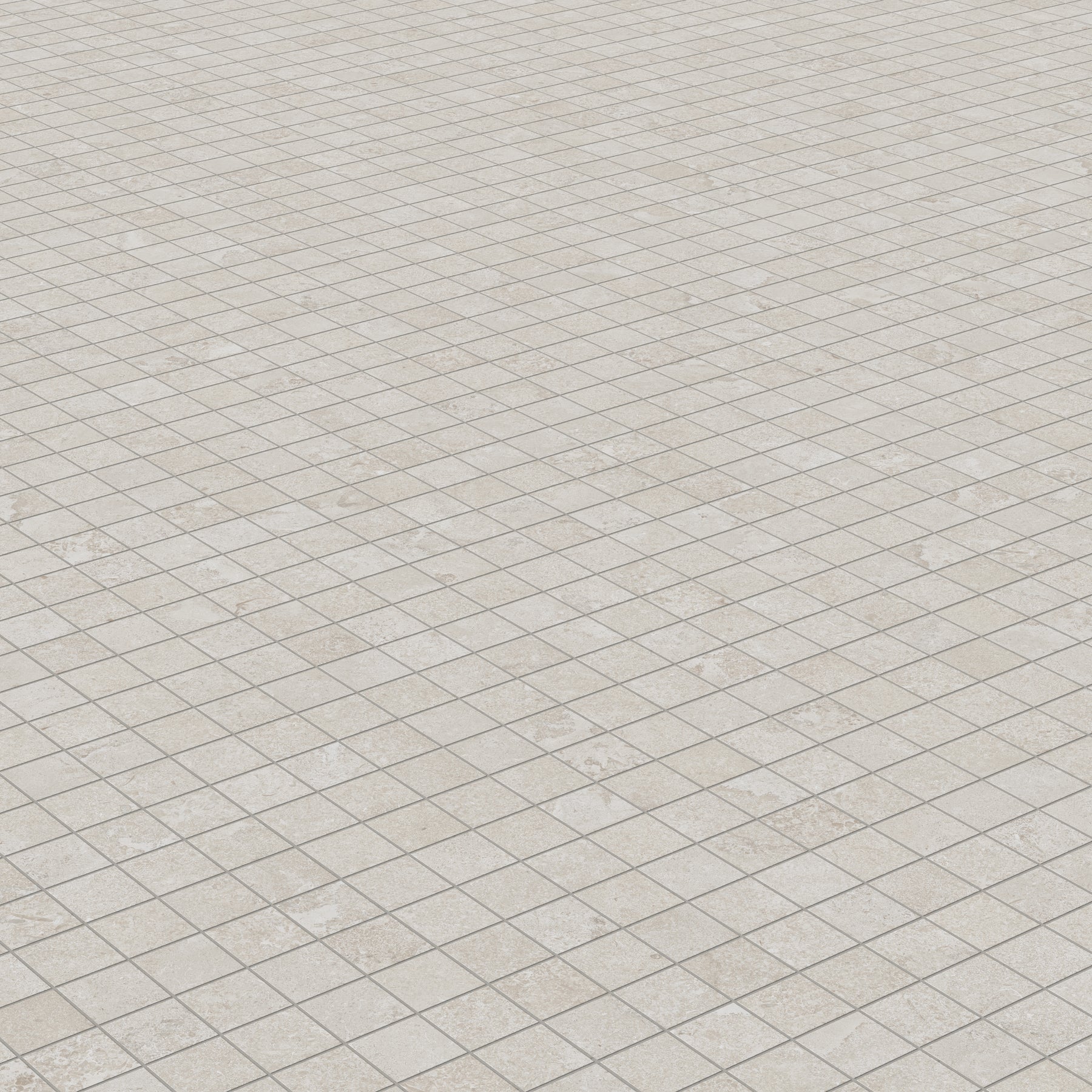 Tatum 2x2 Matte Porcelain Mosaic Tile in Cross-Cut Sand