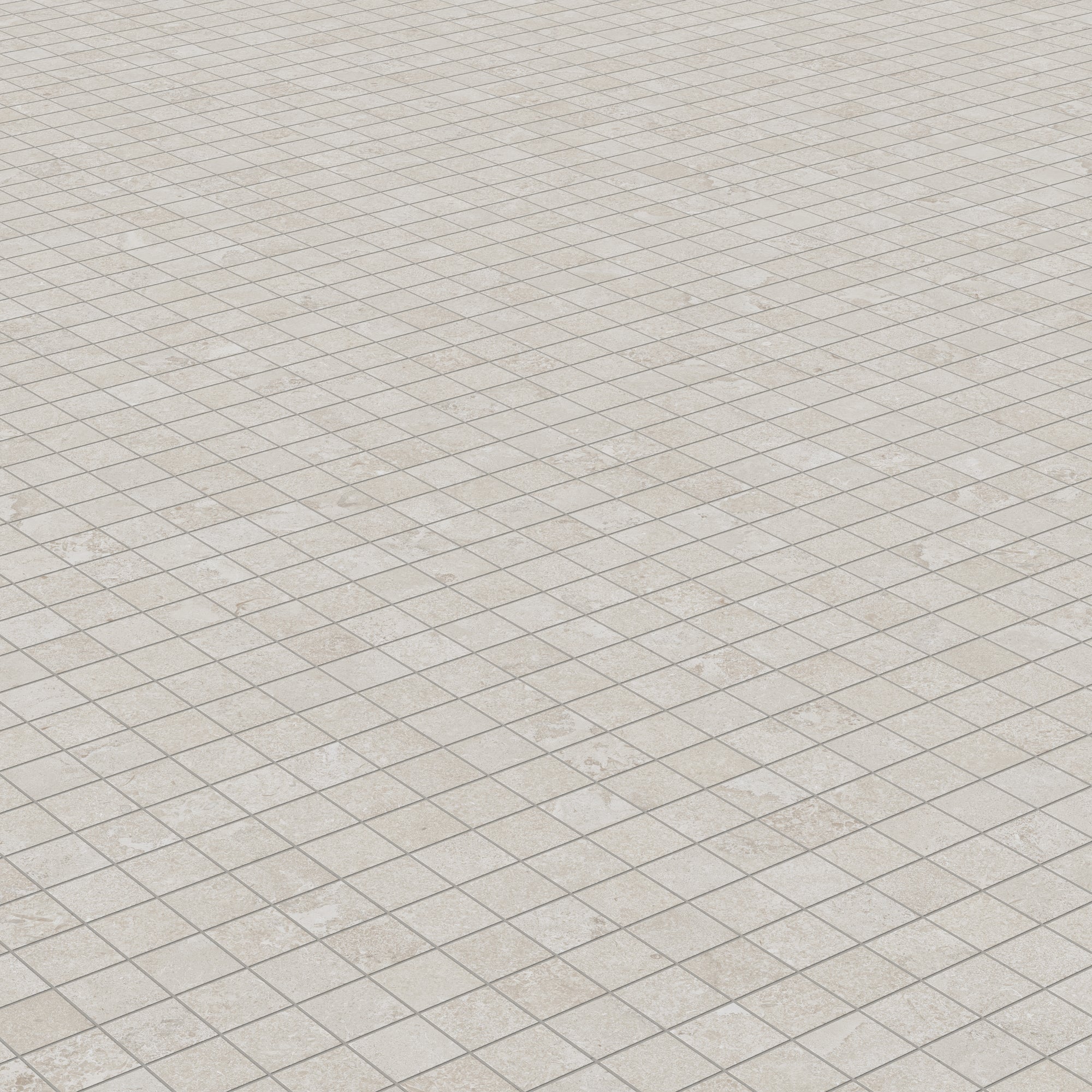 Tatum 2x2 Matte Porcelain Mosaic Tile in Cross-Cut Sand