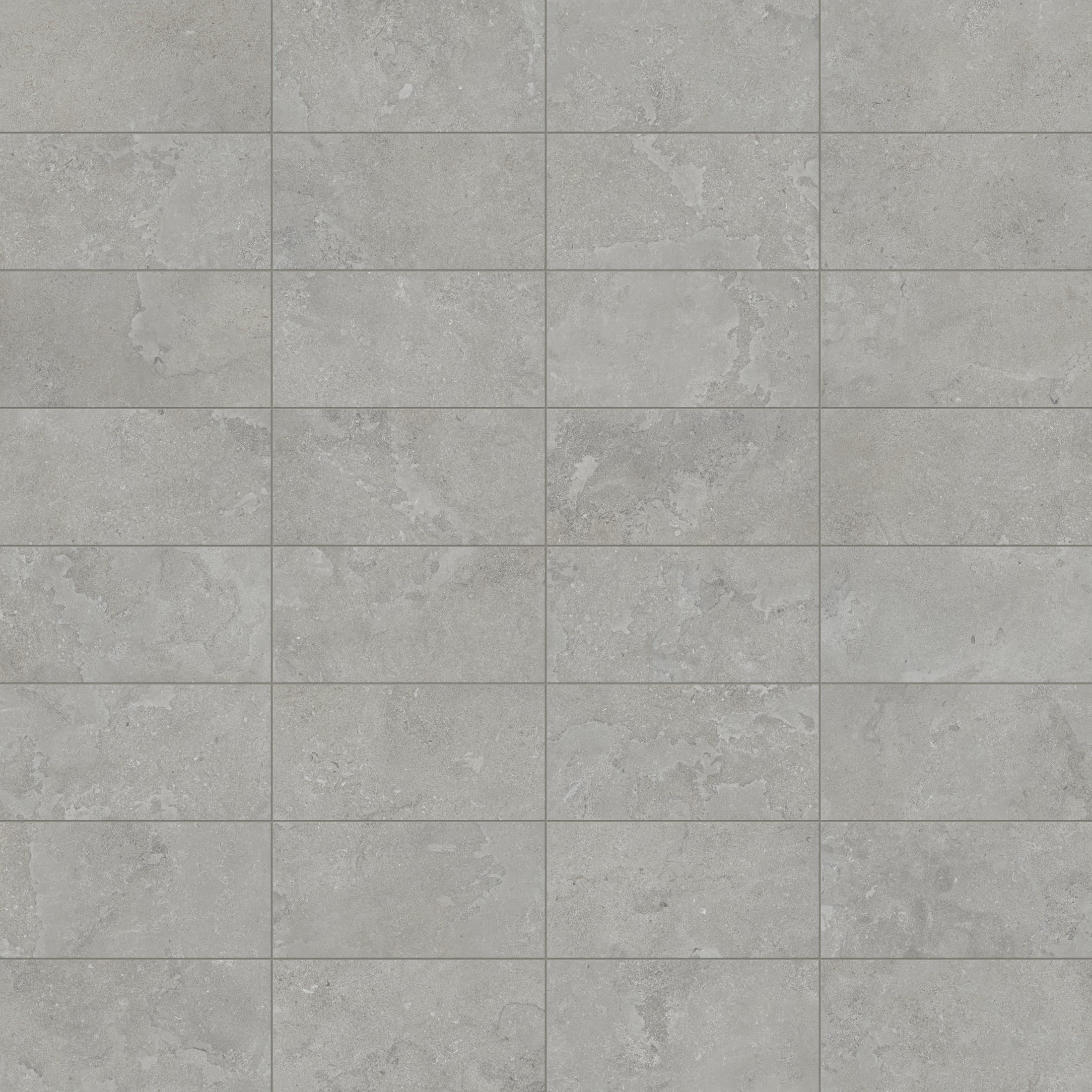 Tatum 12x24 Matte Porcelain Tile in Cross-Cut Ash