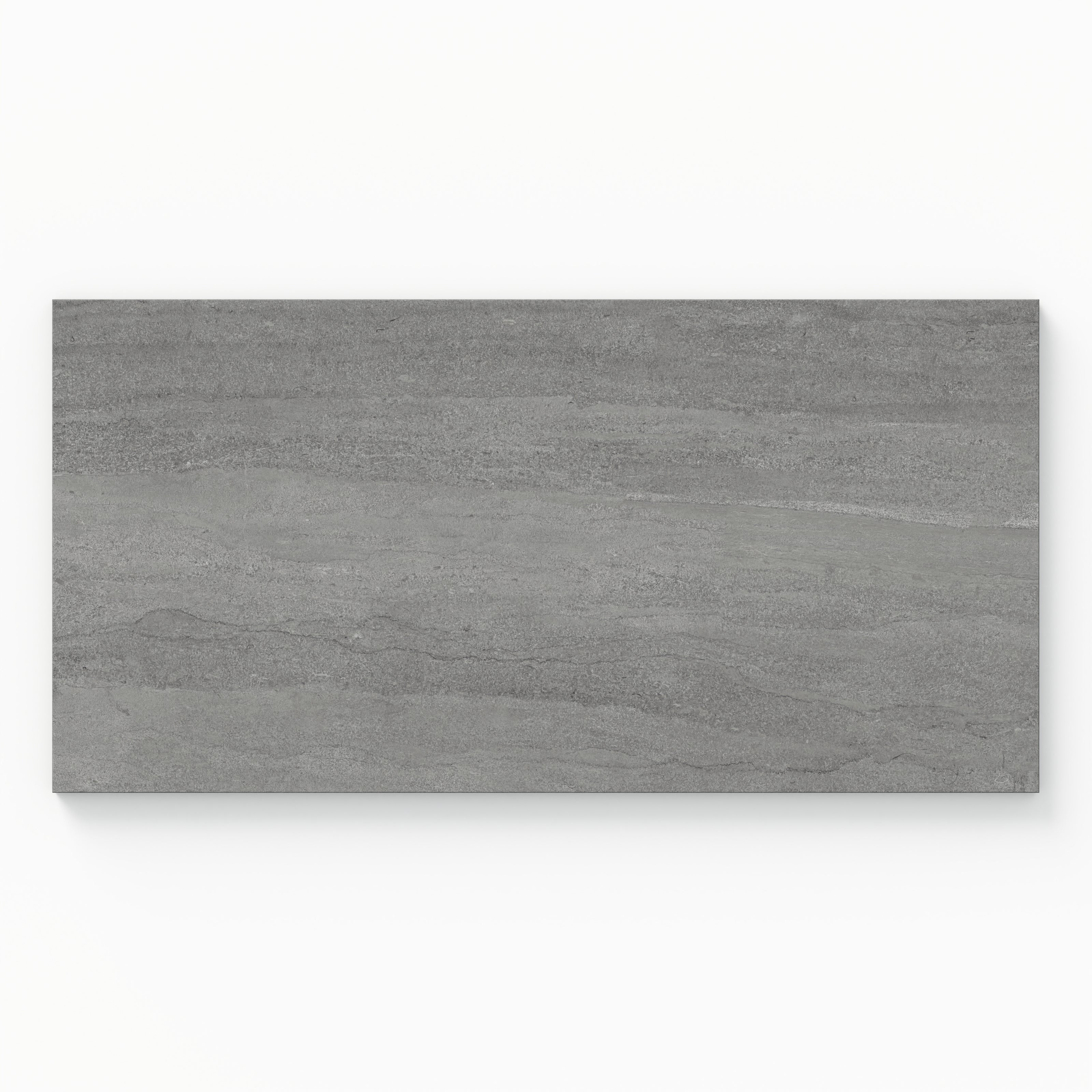 Tatum 24x48 Matte Porcelain Tile in Vein-Cut Pewter