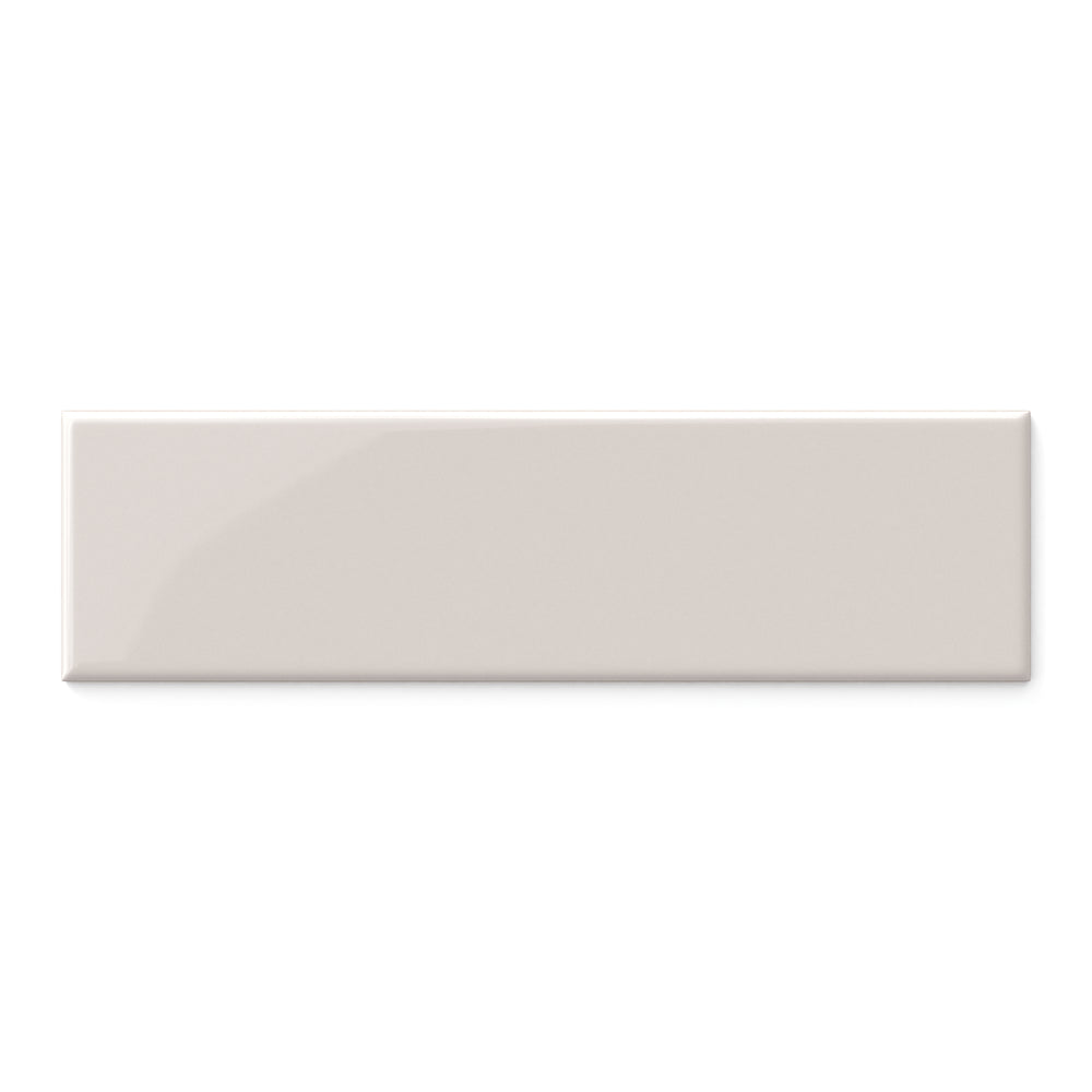 Polly 3x10 Glossy Ceramic Tile in Beige