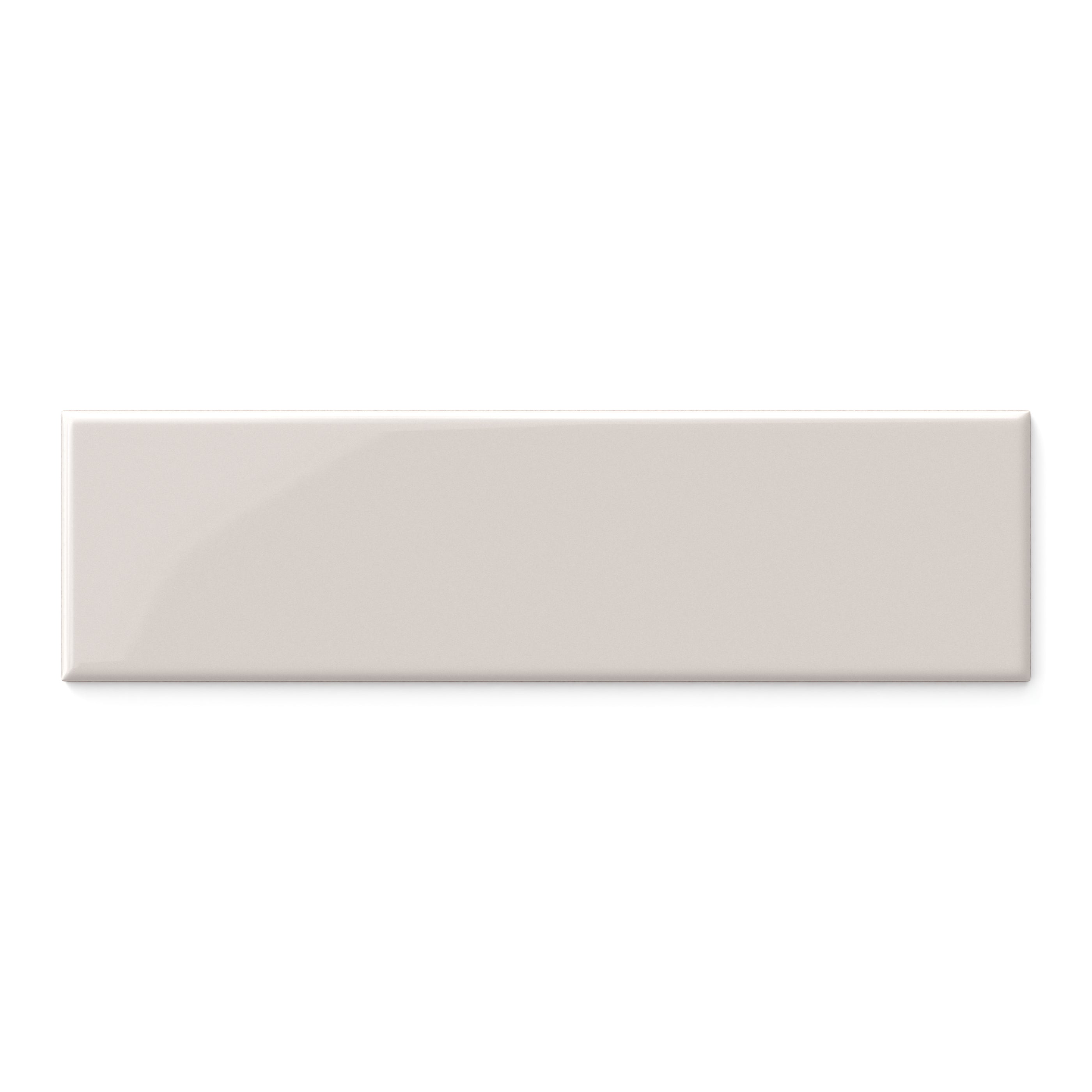 Polly 3x10 Glossy Ceramic Tile in Beige