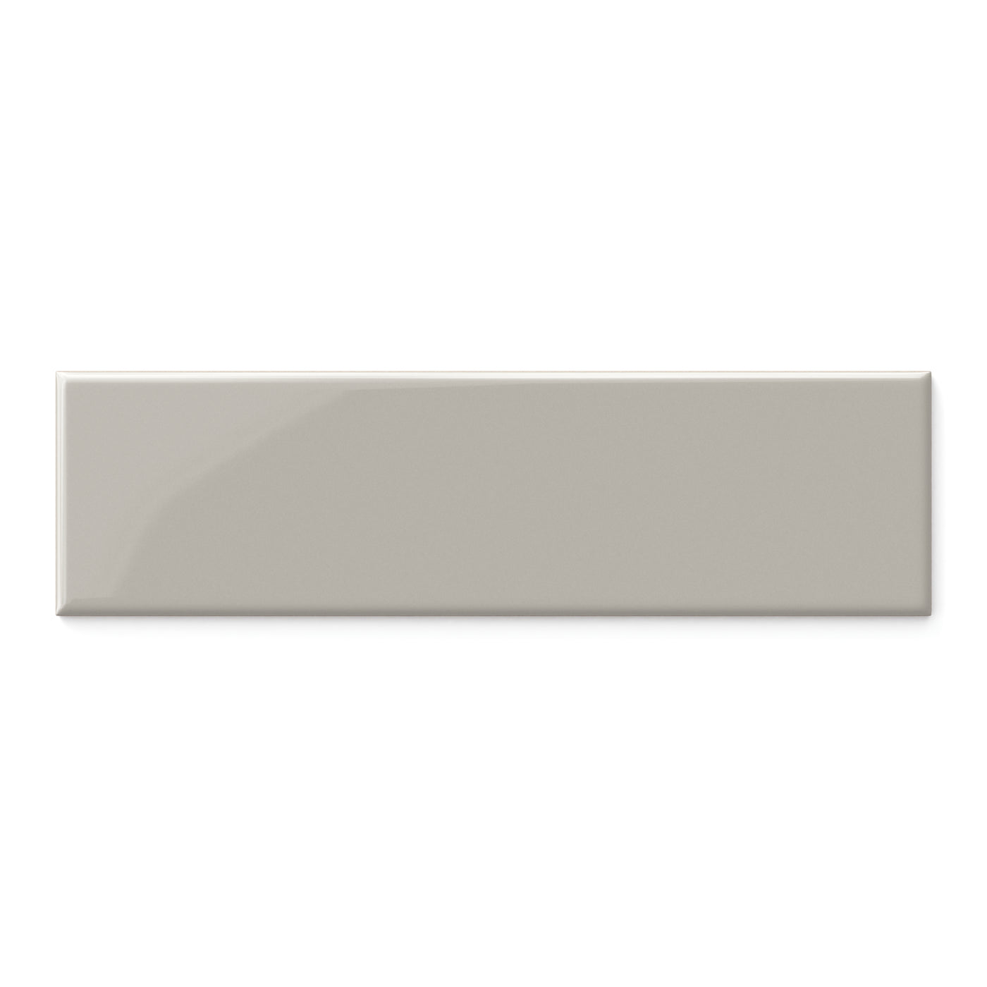 Polly 3x10 Glossy Ceramic Tile in Grey