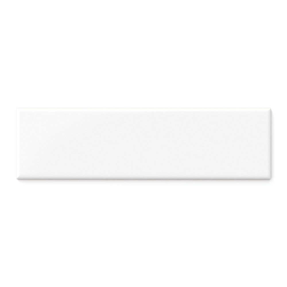 Polly 3x10 Satin Ceramic Tile in White