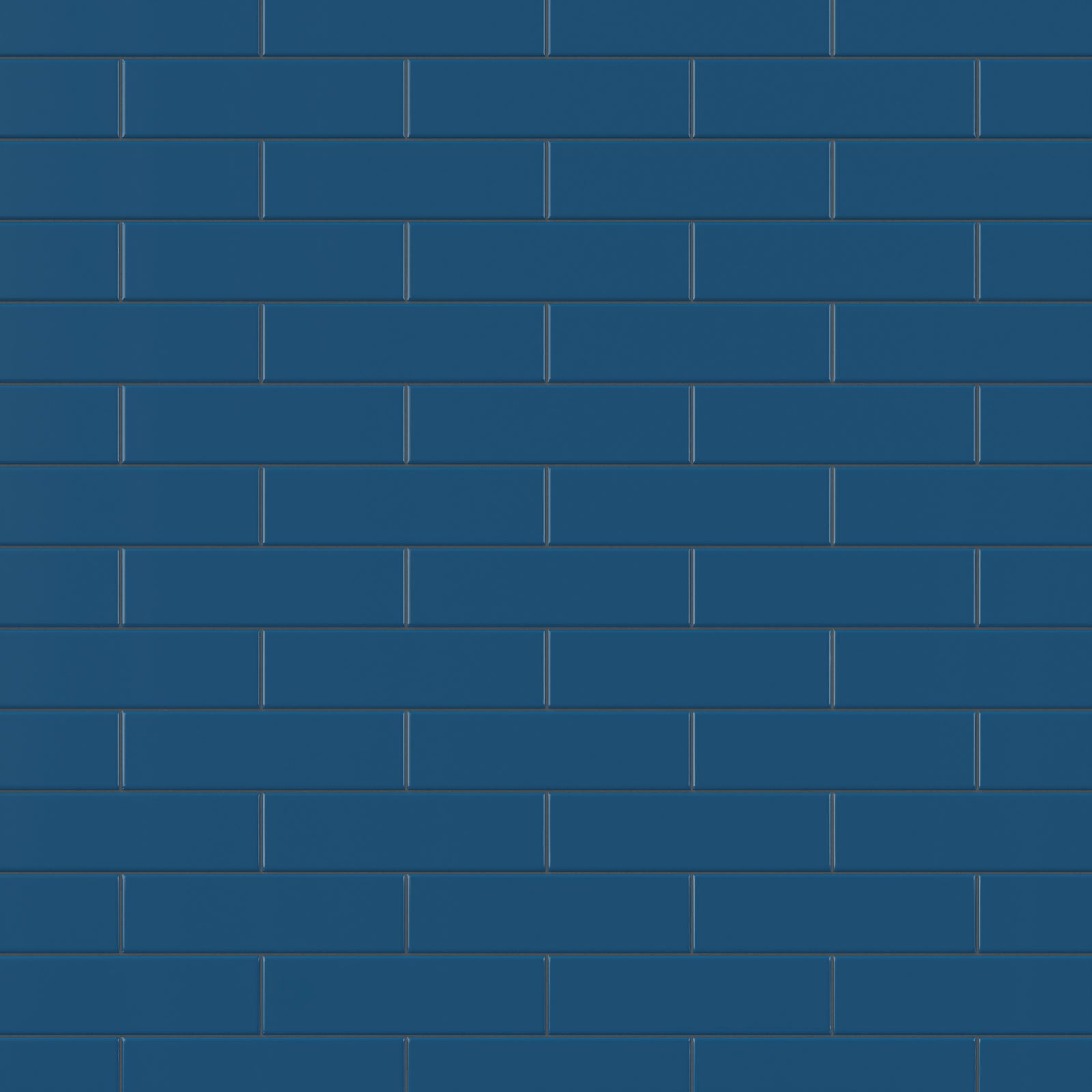 Polly 3x10 Glossy Ceramic Tile in Blue