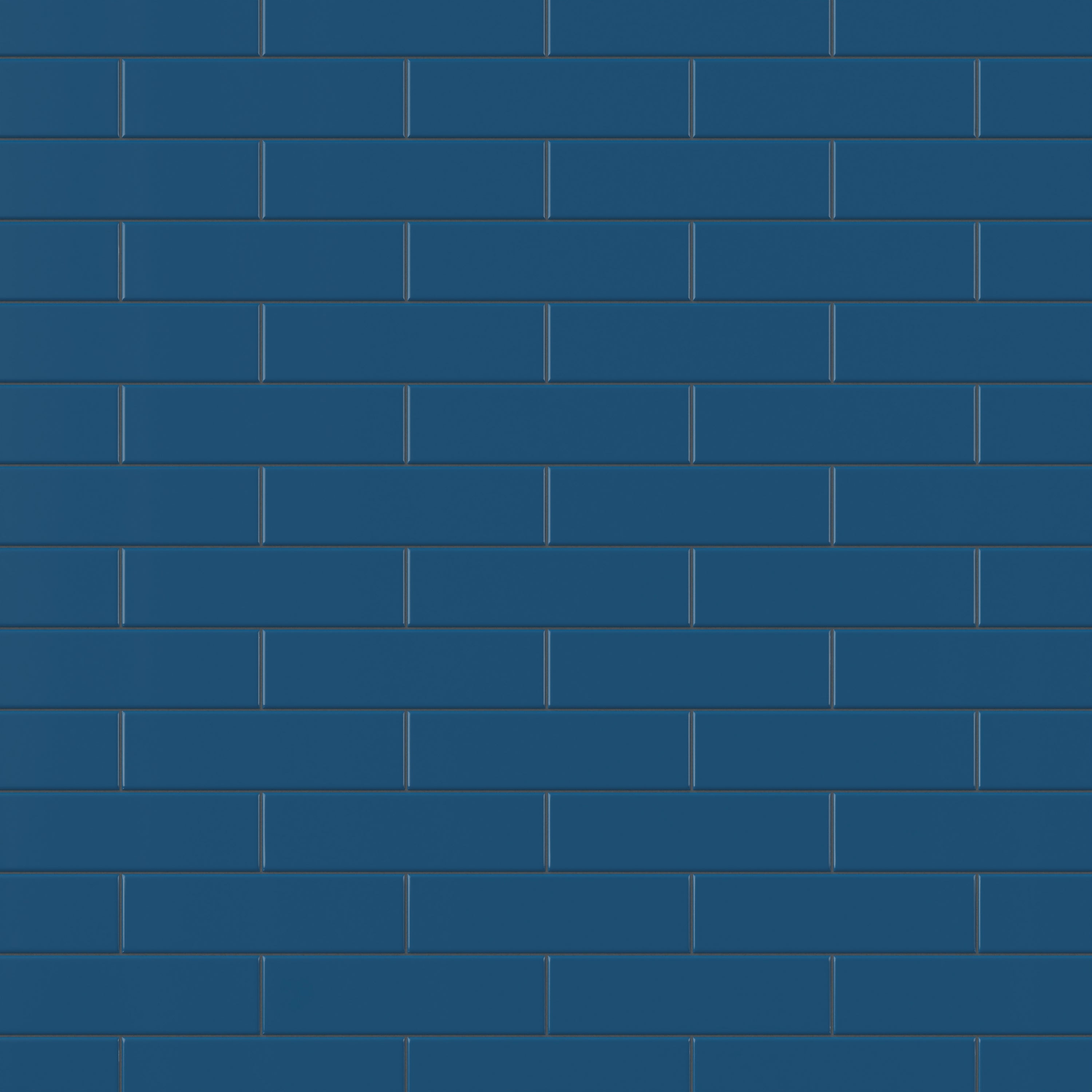 Polly 3x10 Glossy Ceramic Tile in Blue