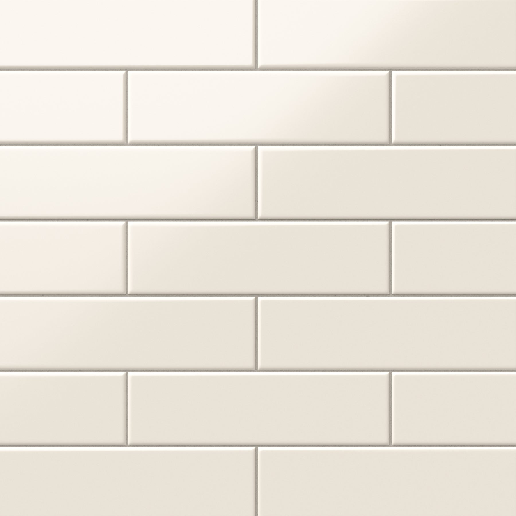 Polly 3x10 Satin Ceramic Tile in Cream