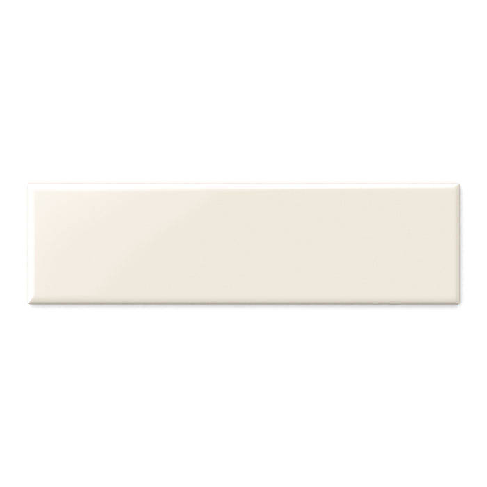 Polly 3x10 Satin Ceramic Tile in Cream