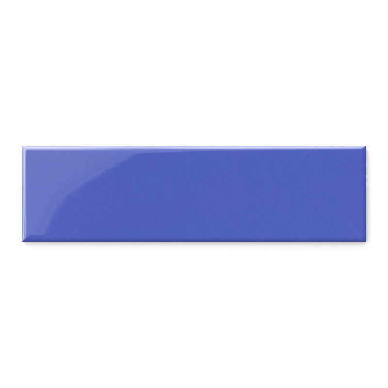 Polly 3x10 Glossy Ceramic Tile in Periwinkle