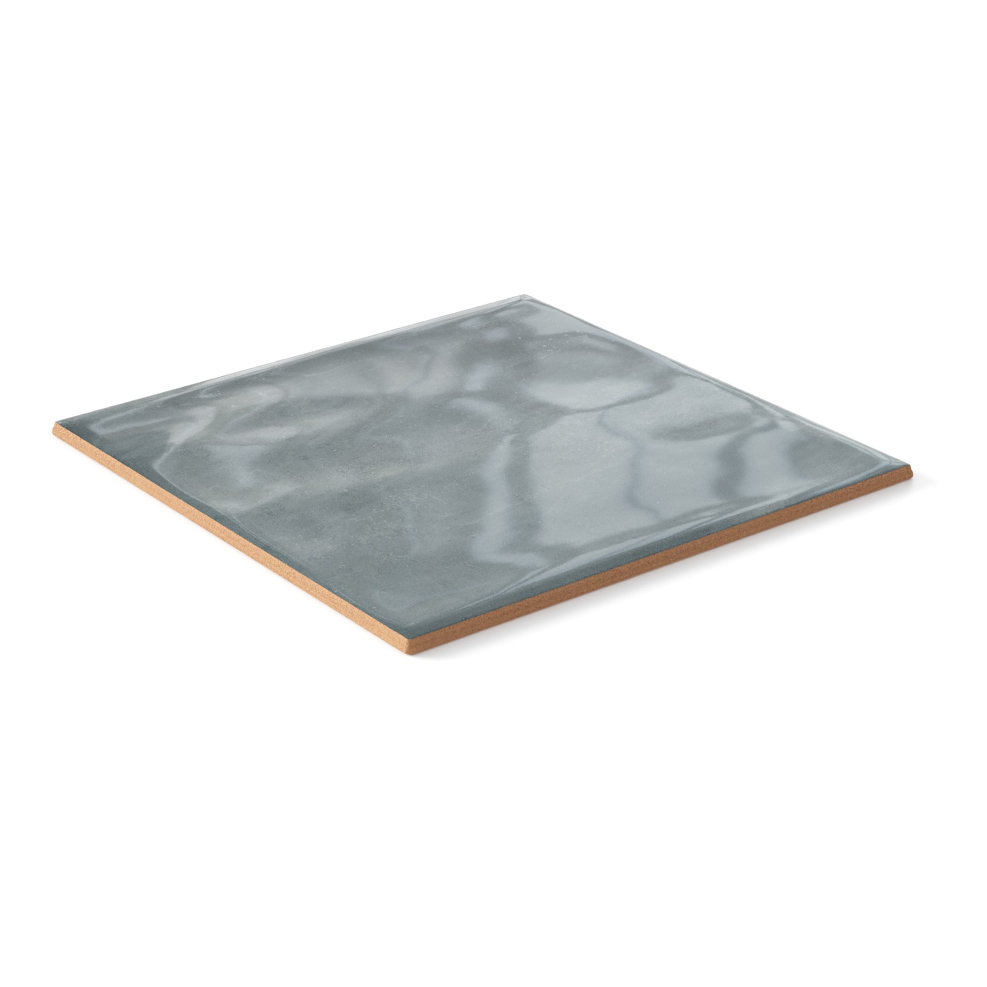 Lilah 6x6 Glossy Ceramic Tile in Marine