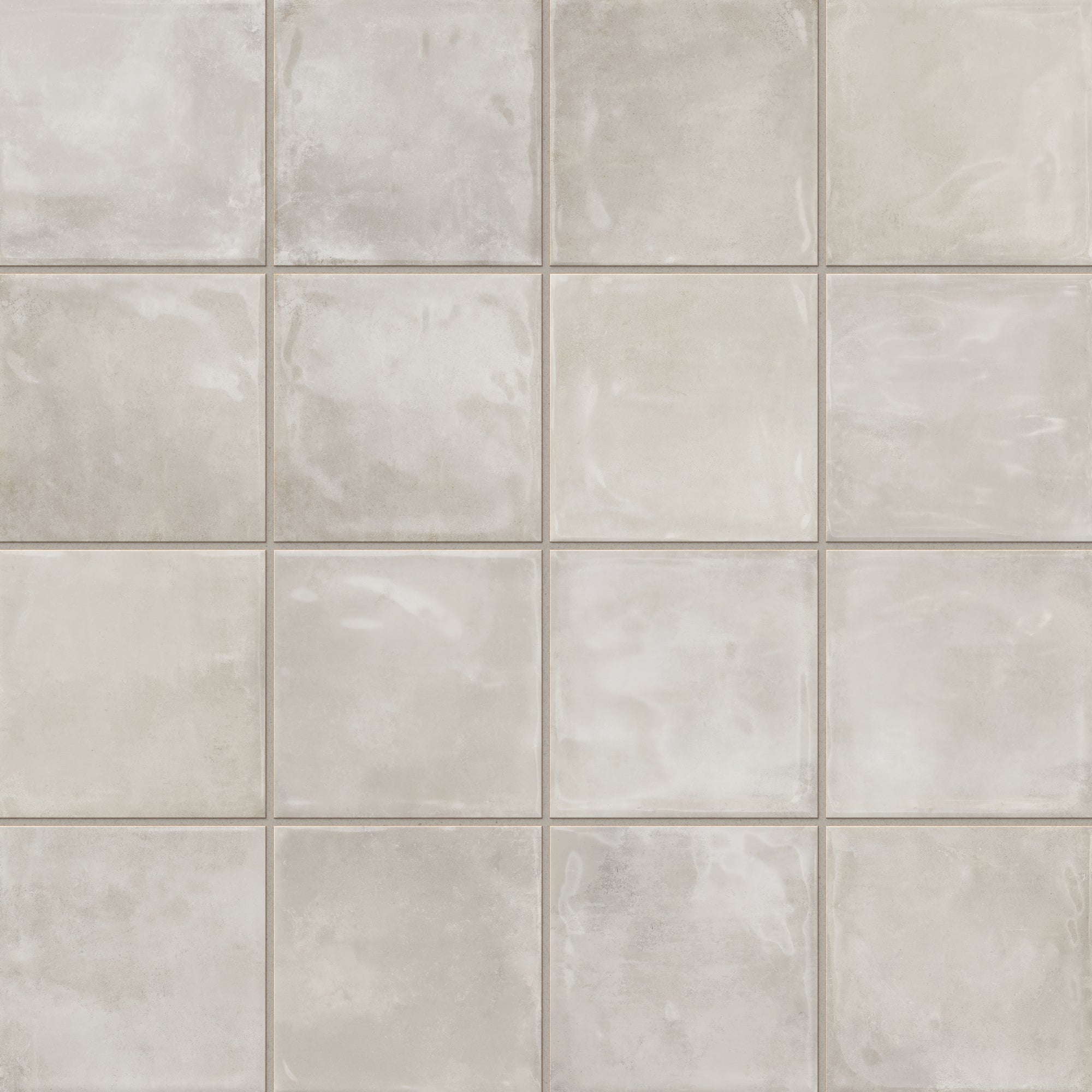 Lilah 6x6 Glossy Ceramic Tile in Mist