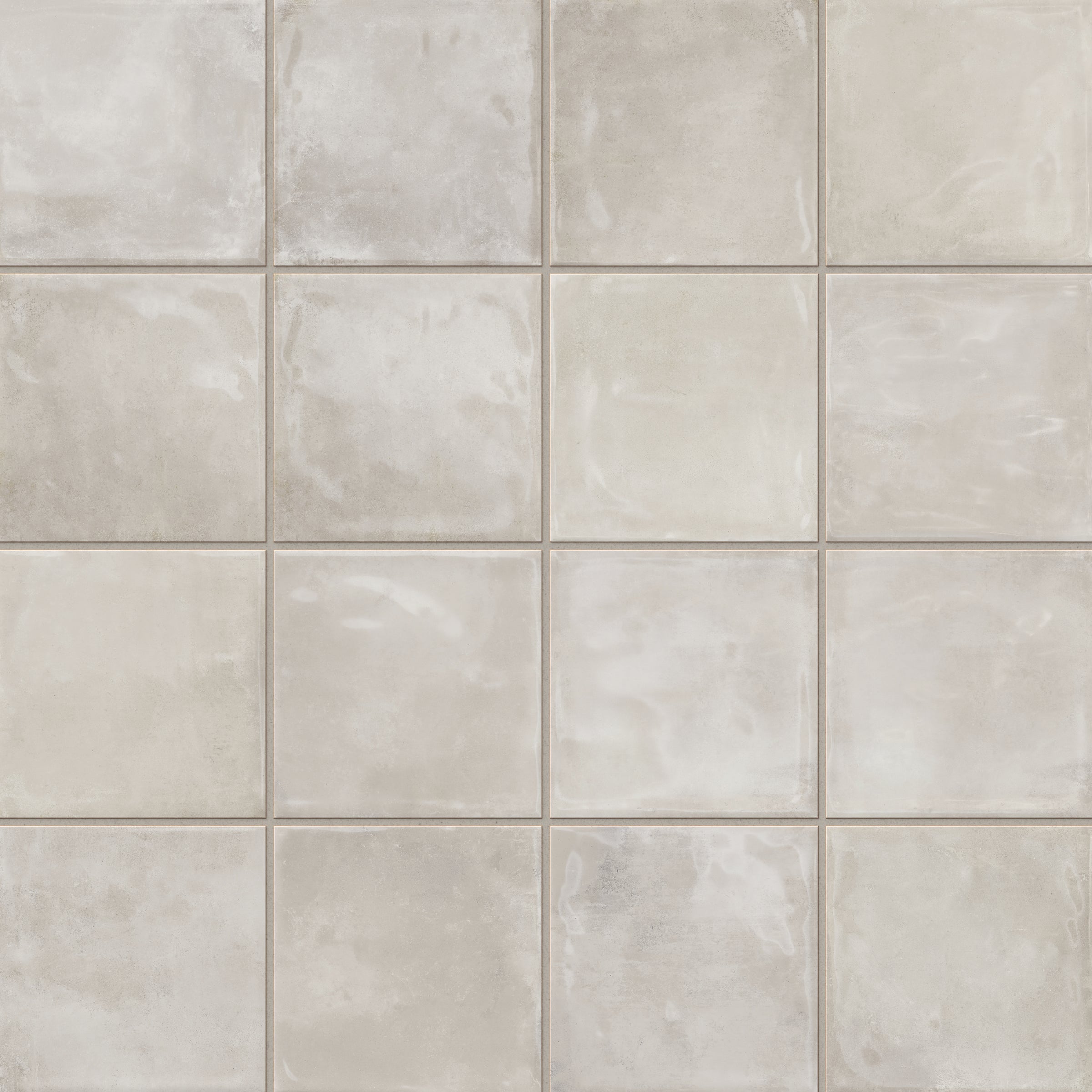 Lilah 6x6 Glossy Ceramic Tile in Mist