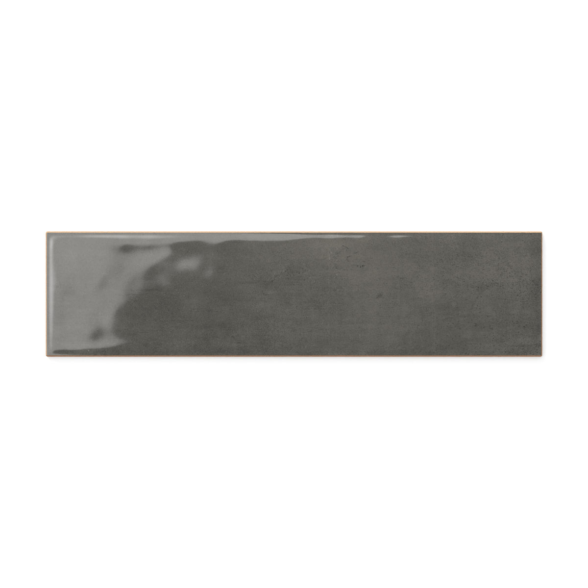 Olivia 4x16 Glossy Ceramic Tile in Ink