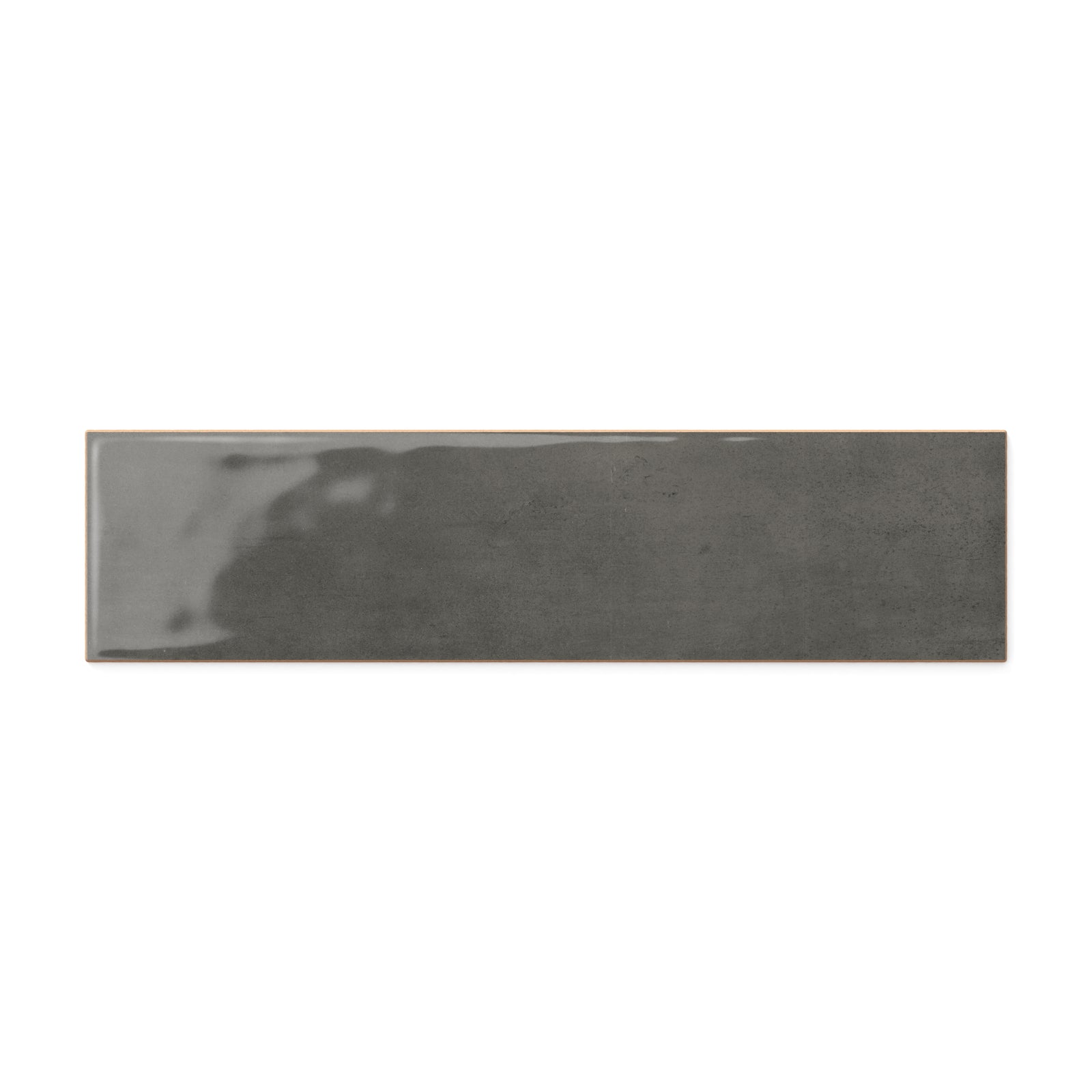 Olivia 4x16 Glossy Ceramic Tile in Ink