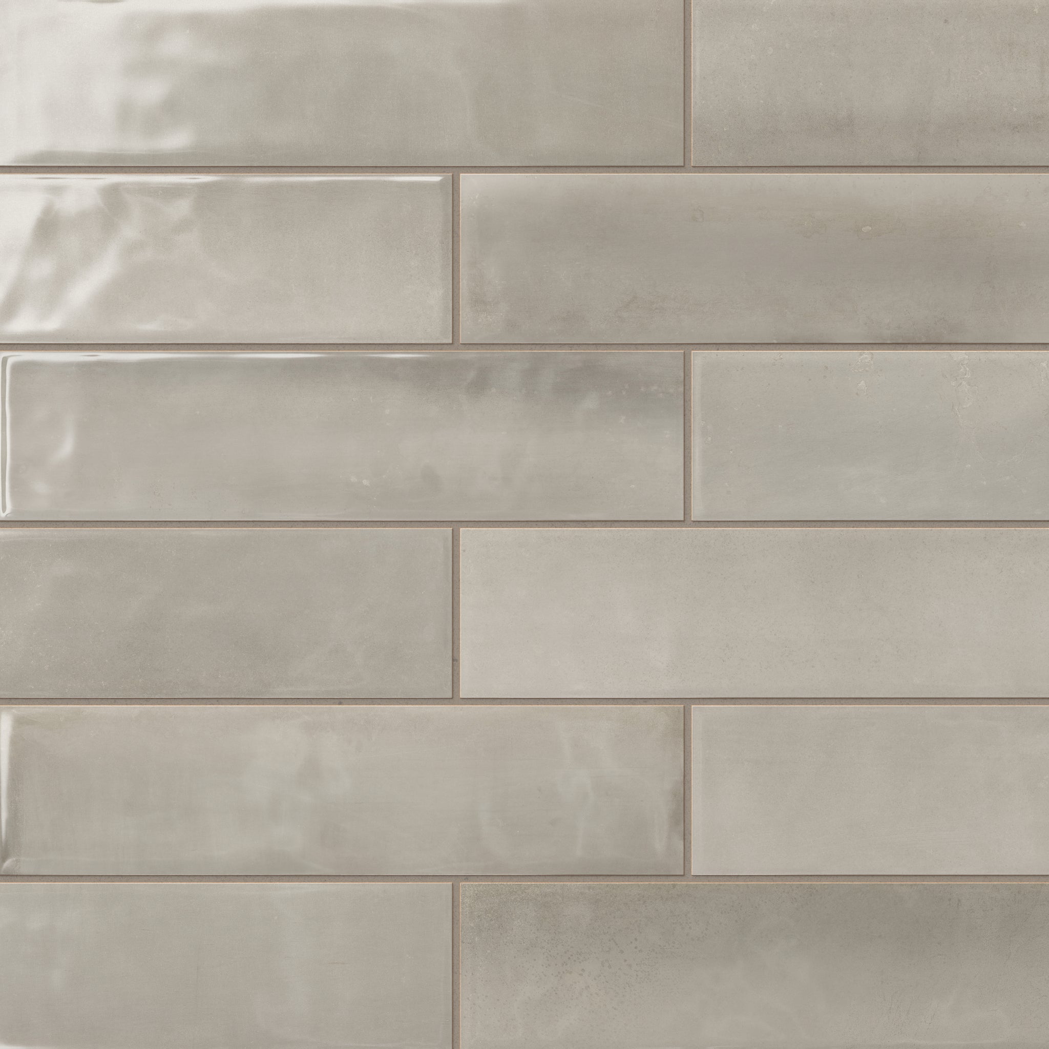 Olivia 4x16 Glossy Ceramic Tile in Dove
